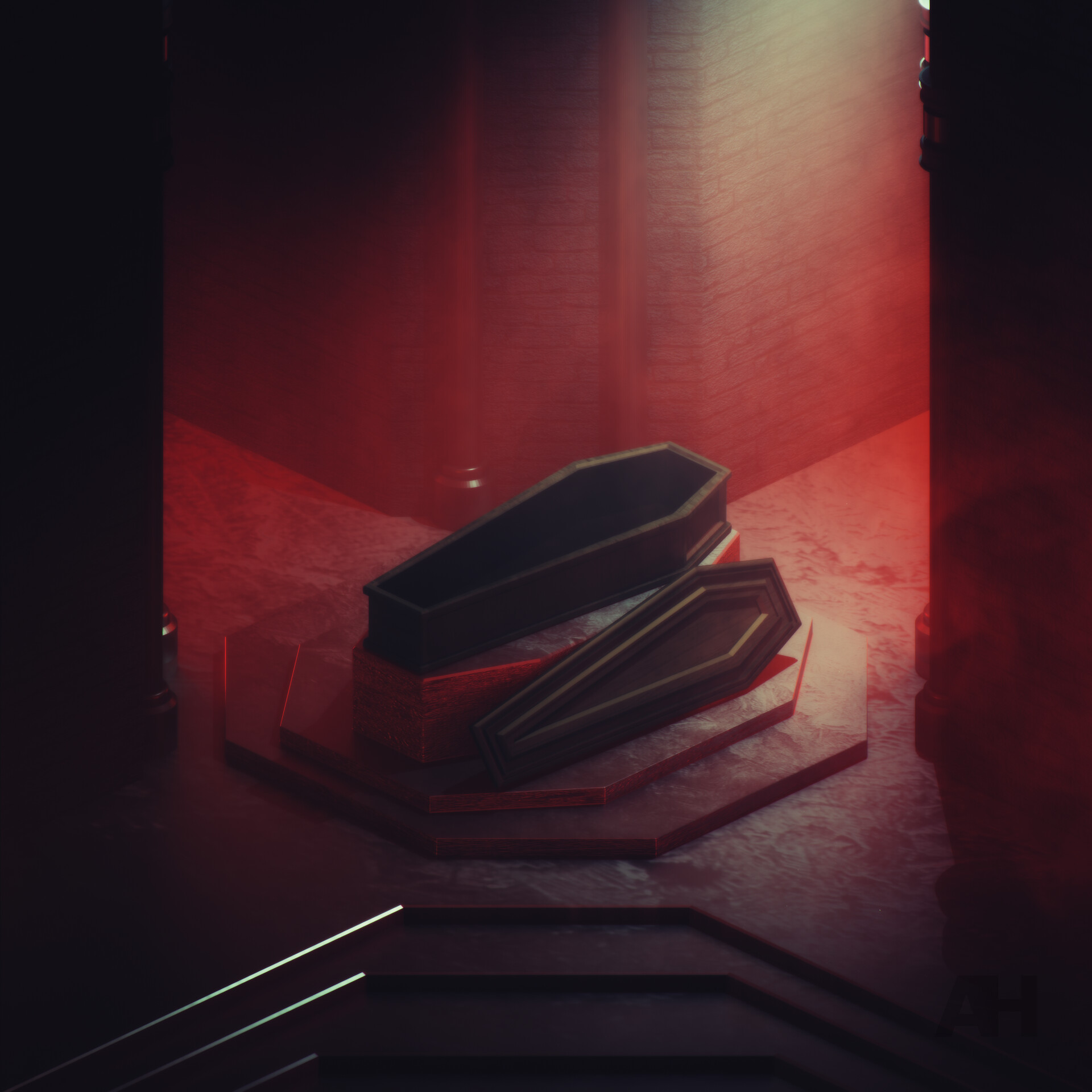 ArtStation - Dracula's Lair