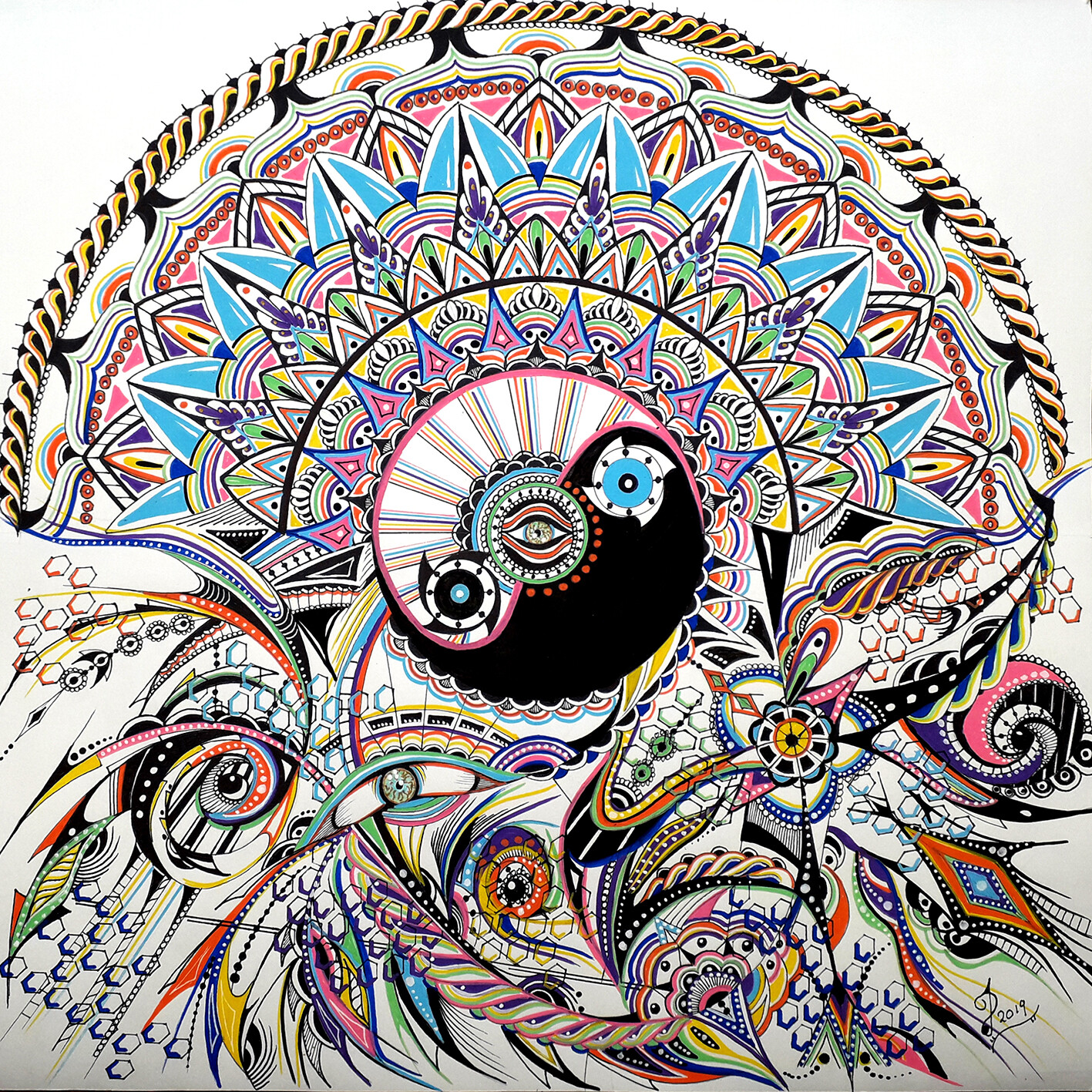 ArtStation - Mandala freestyle