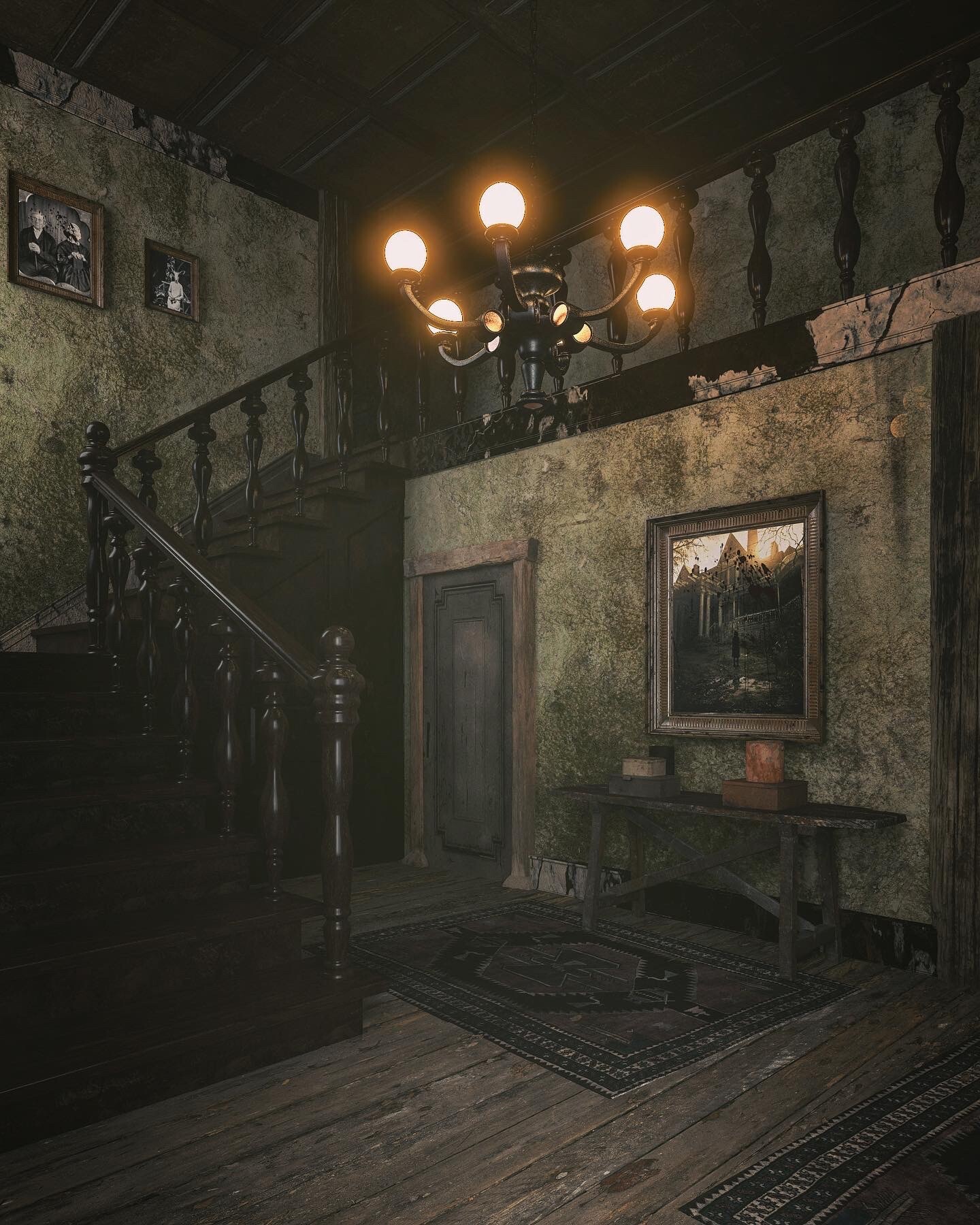 ArtStation - Inspired by resident evil render with vray and 3dsmax