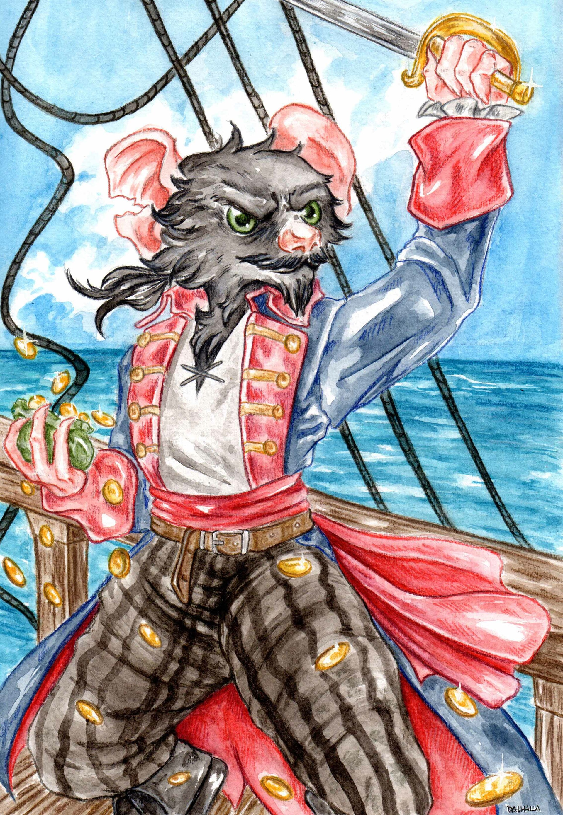 ArtStation - Pirate Mouse