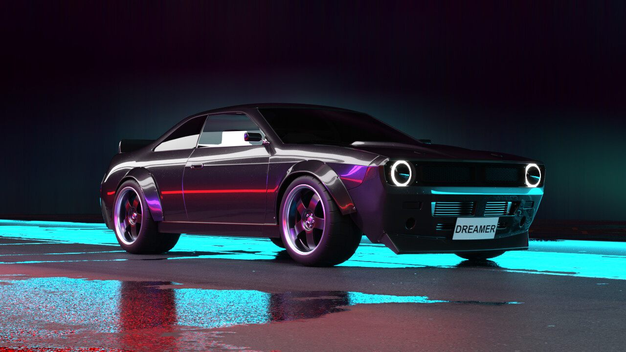 ArtStation - Night street racing