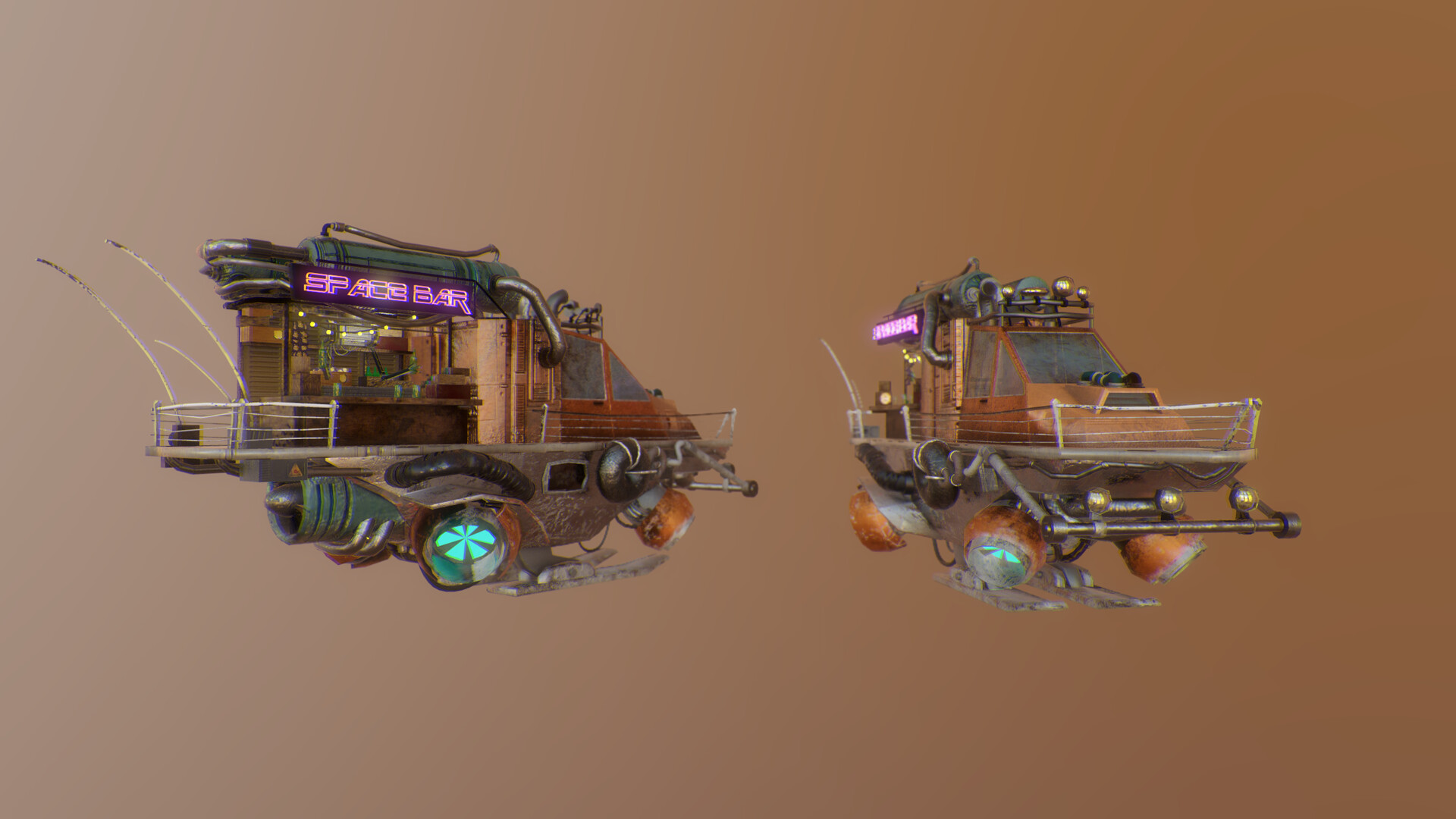 ArtStation - Space bar