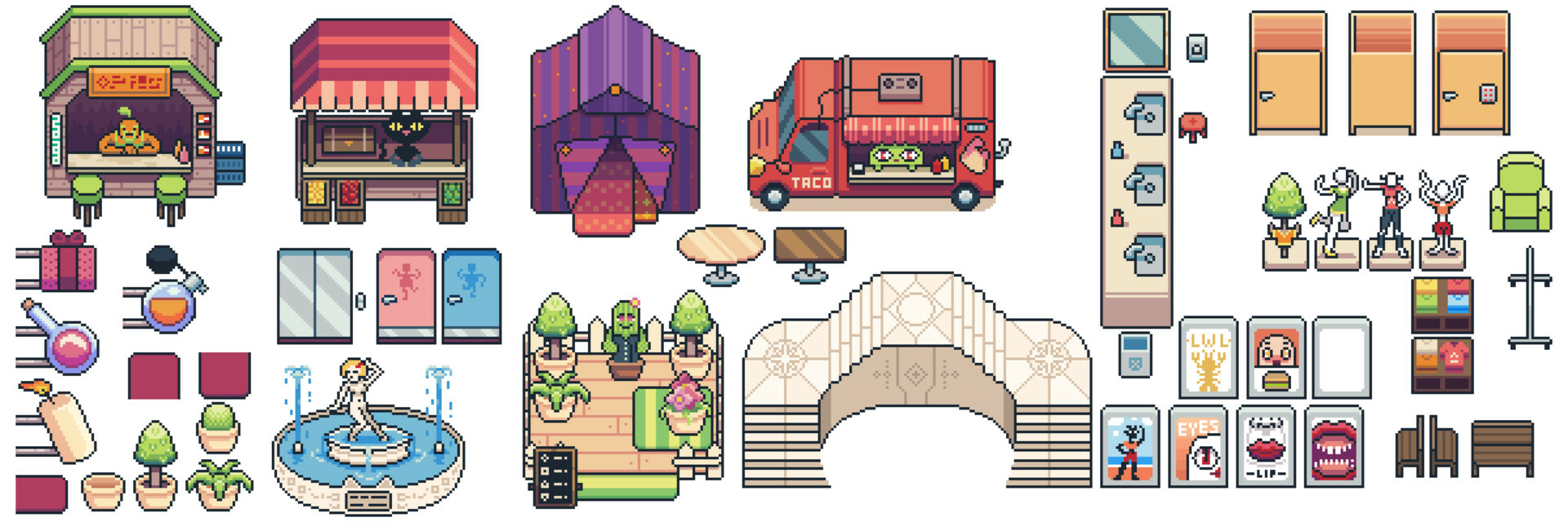 ArtStation - Pixel Art Assets