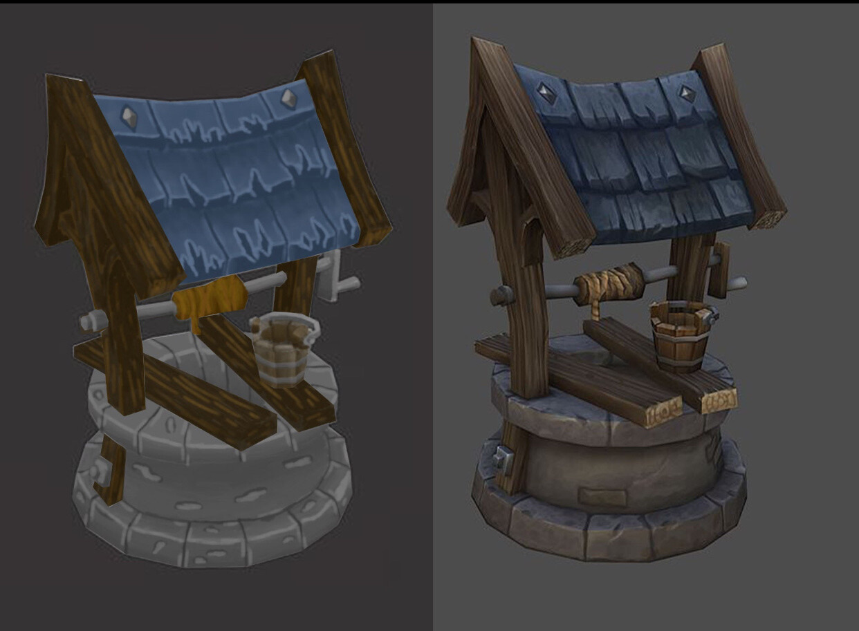 ArtStation - First texturing attempt