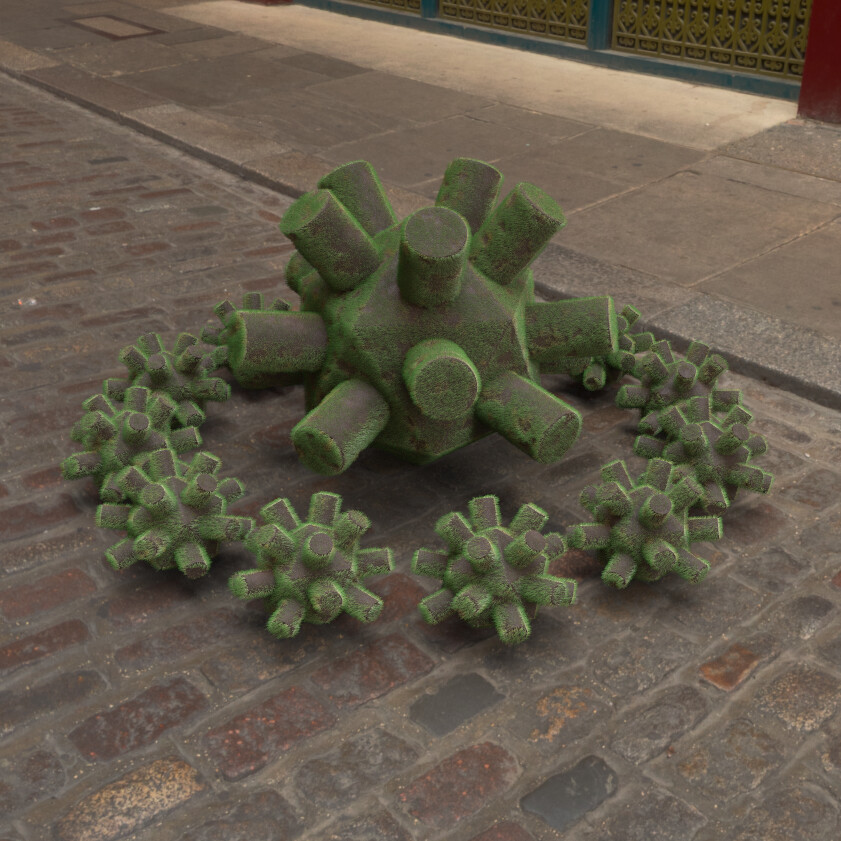 ArtStation - Random Shape 3.. Made in Blender