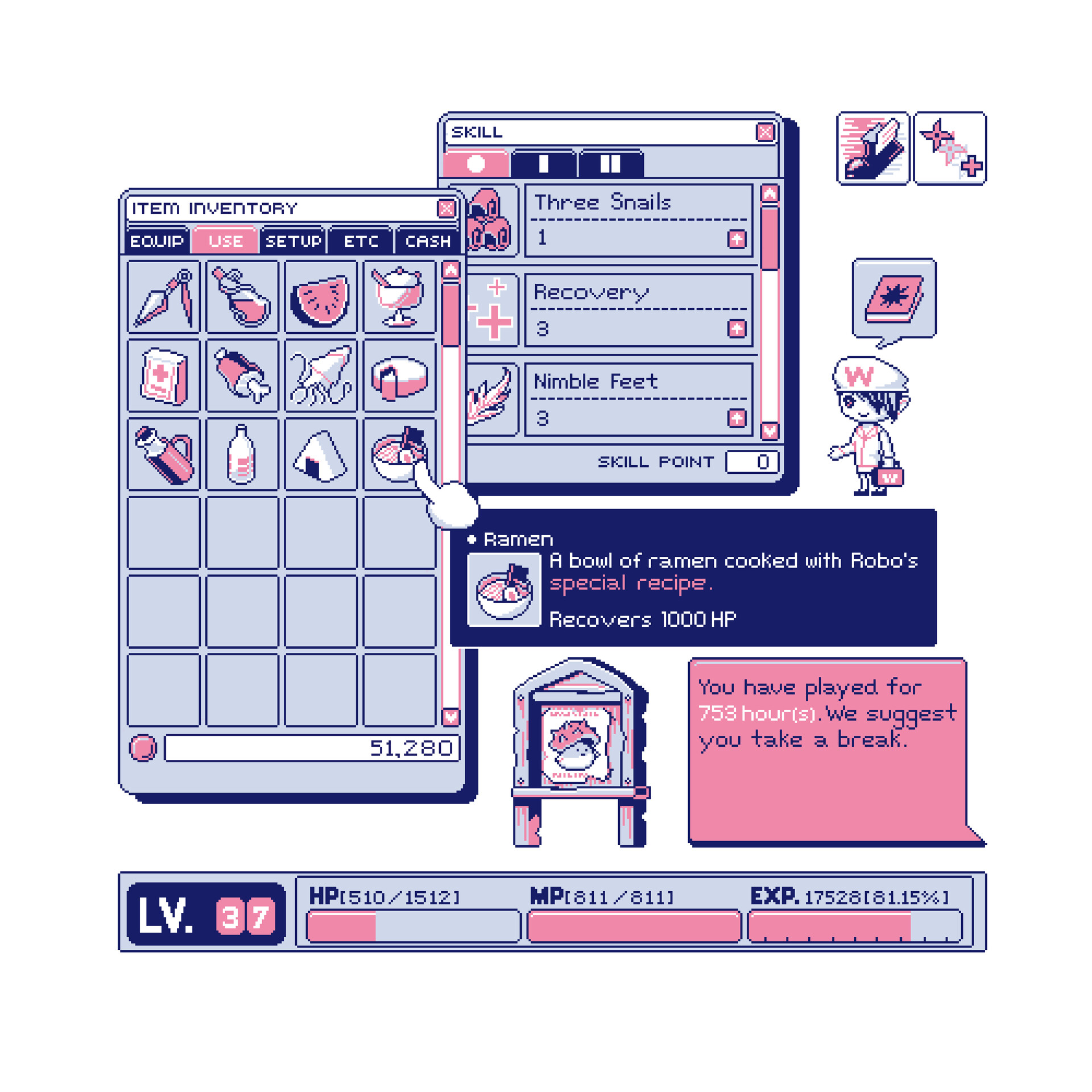 ArtStation - Maplestory Inventory