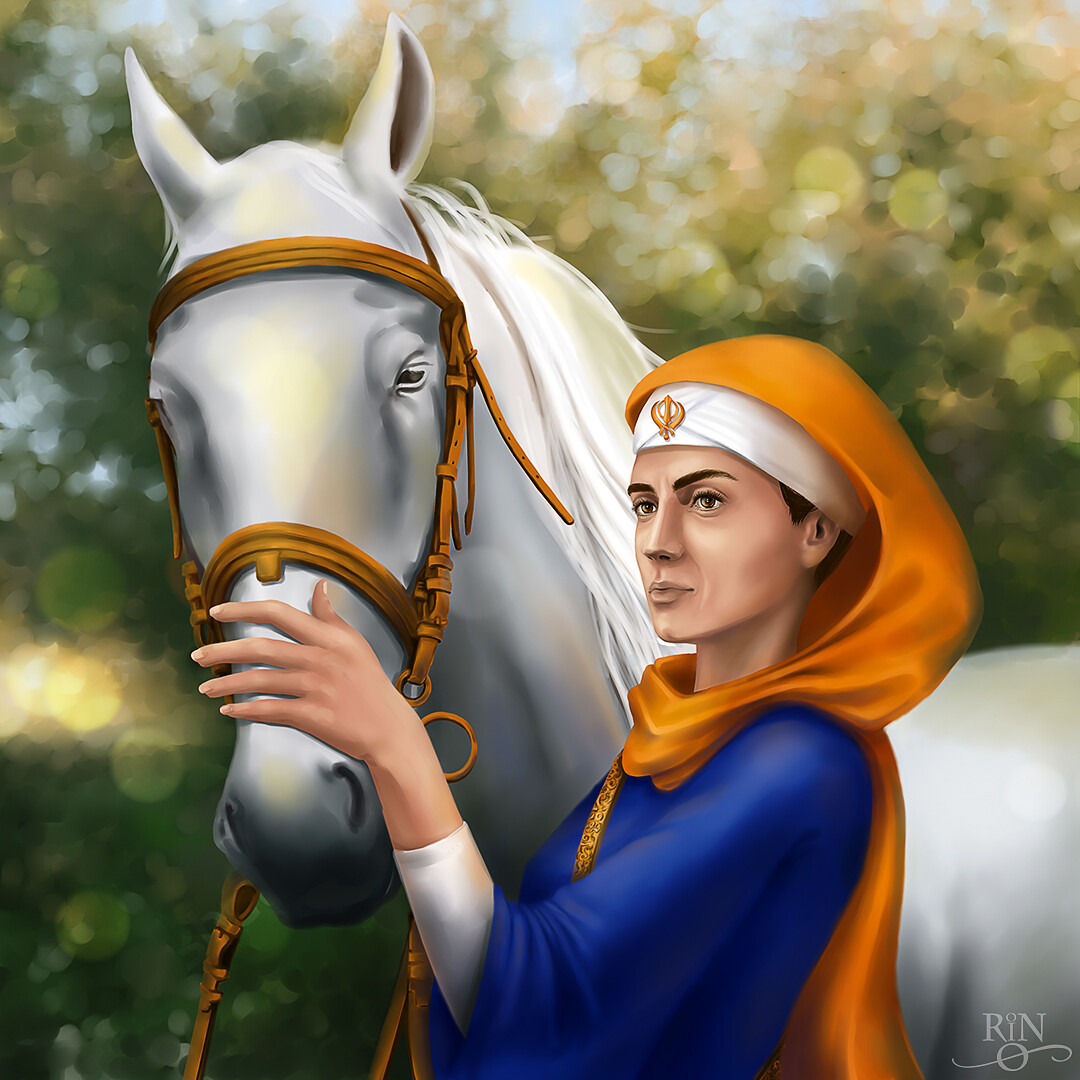 ArtStation - Mai Bhago Ji. Before the battle.