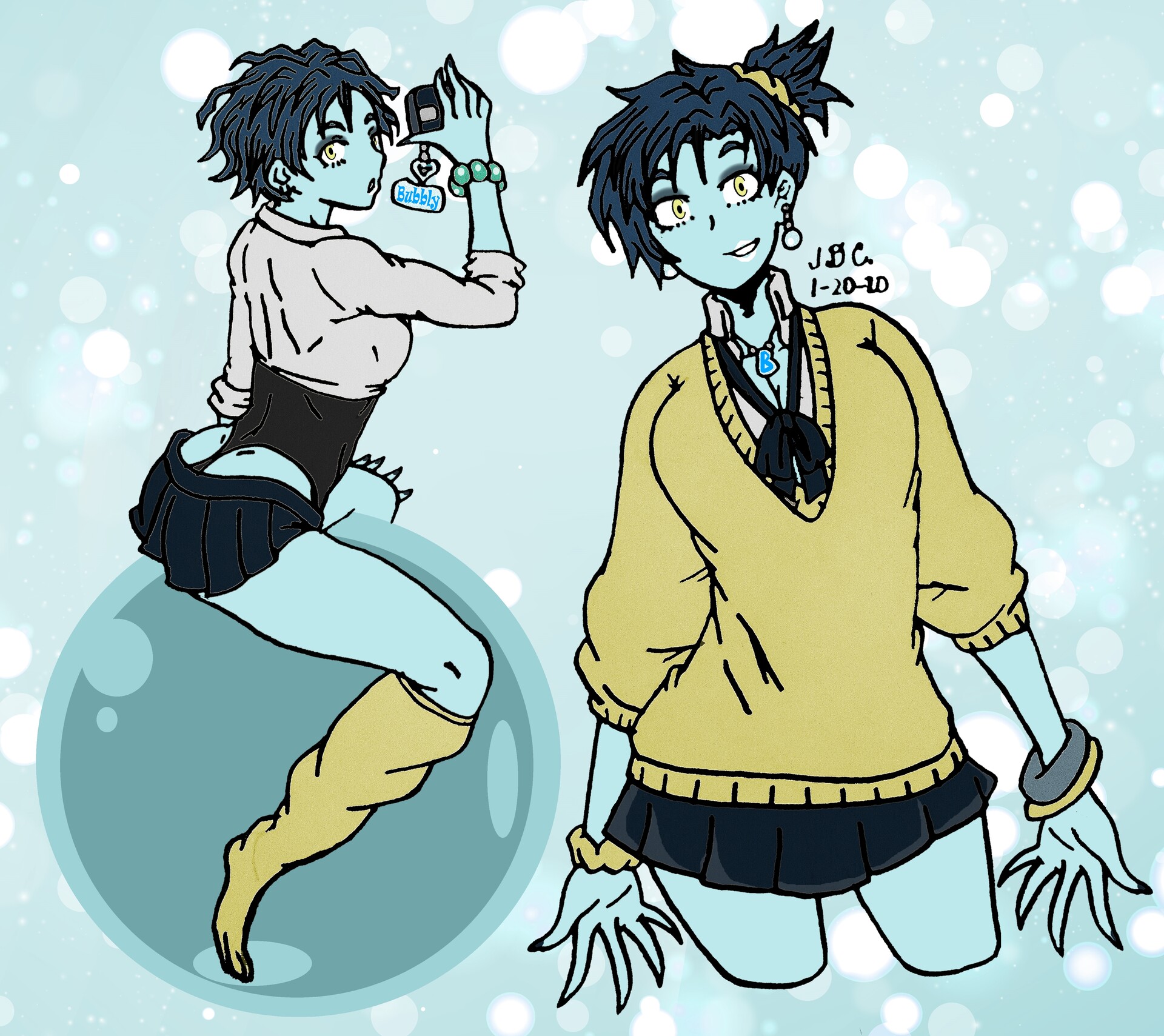 ArtStation - Bubble Gyaru