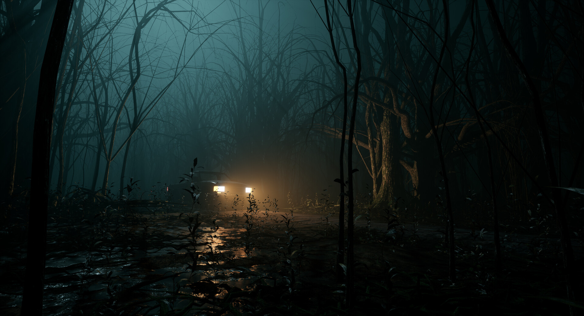 ArtStation - DarkForest_Lighting Study