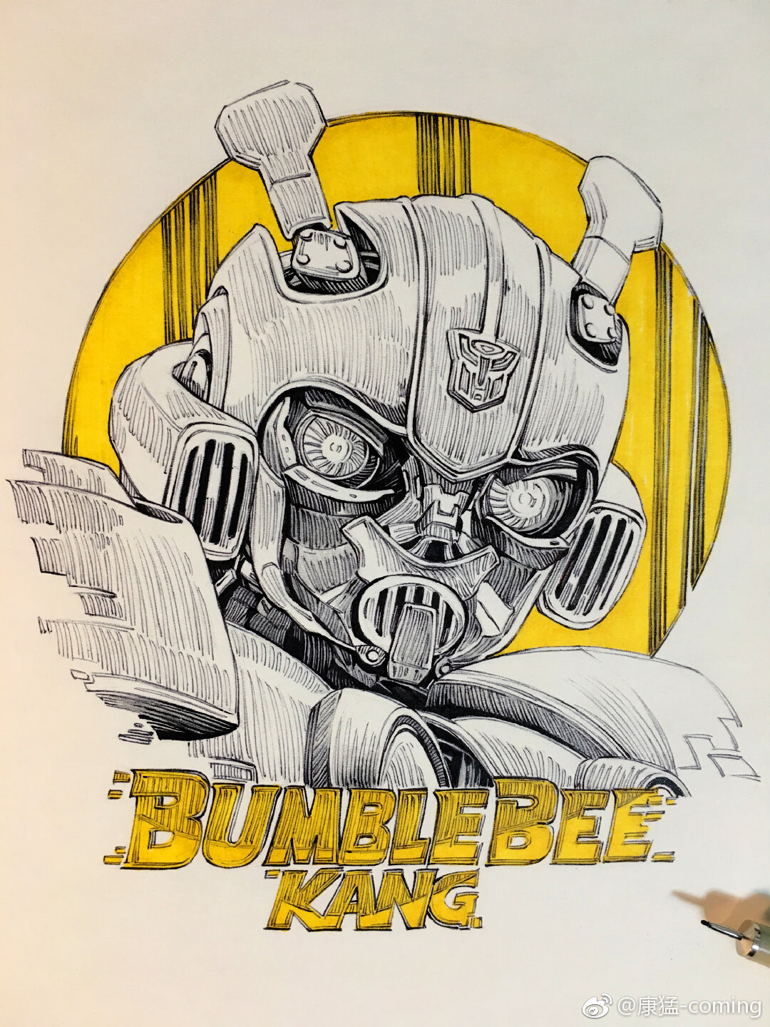 ArtStation - ~Bumblebee~handdrawn~