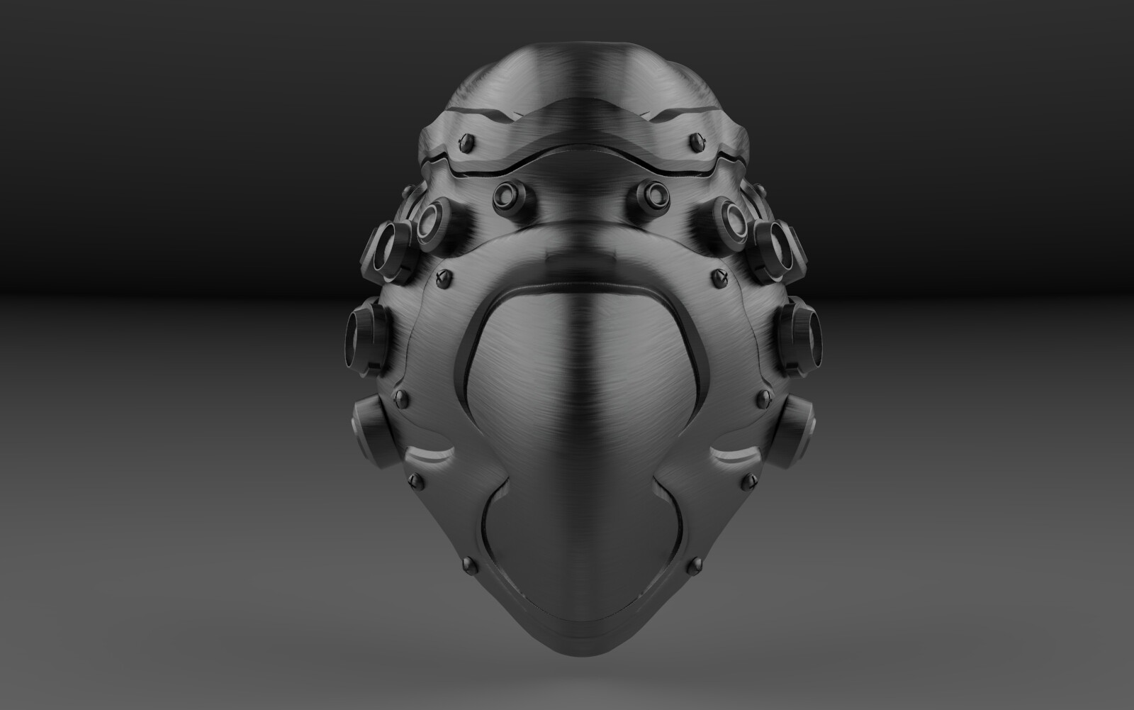 Joshua Enos - Custom scifi helmet design