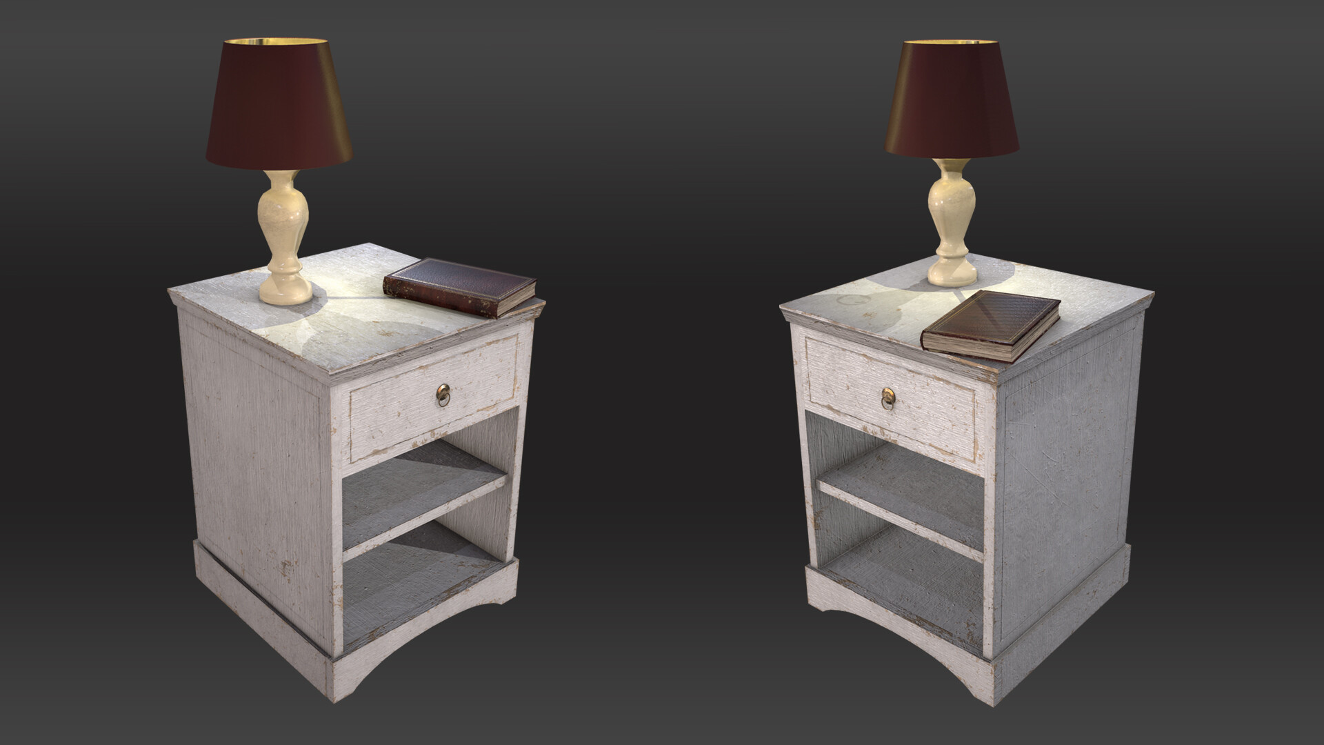 ArtStation - Bedside Table