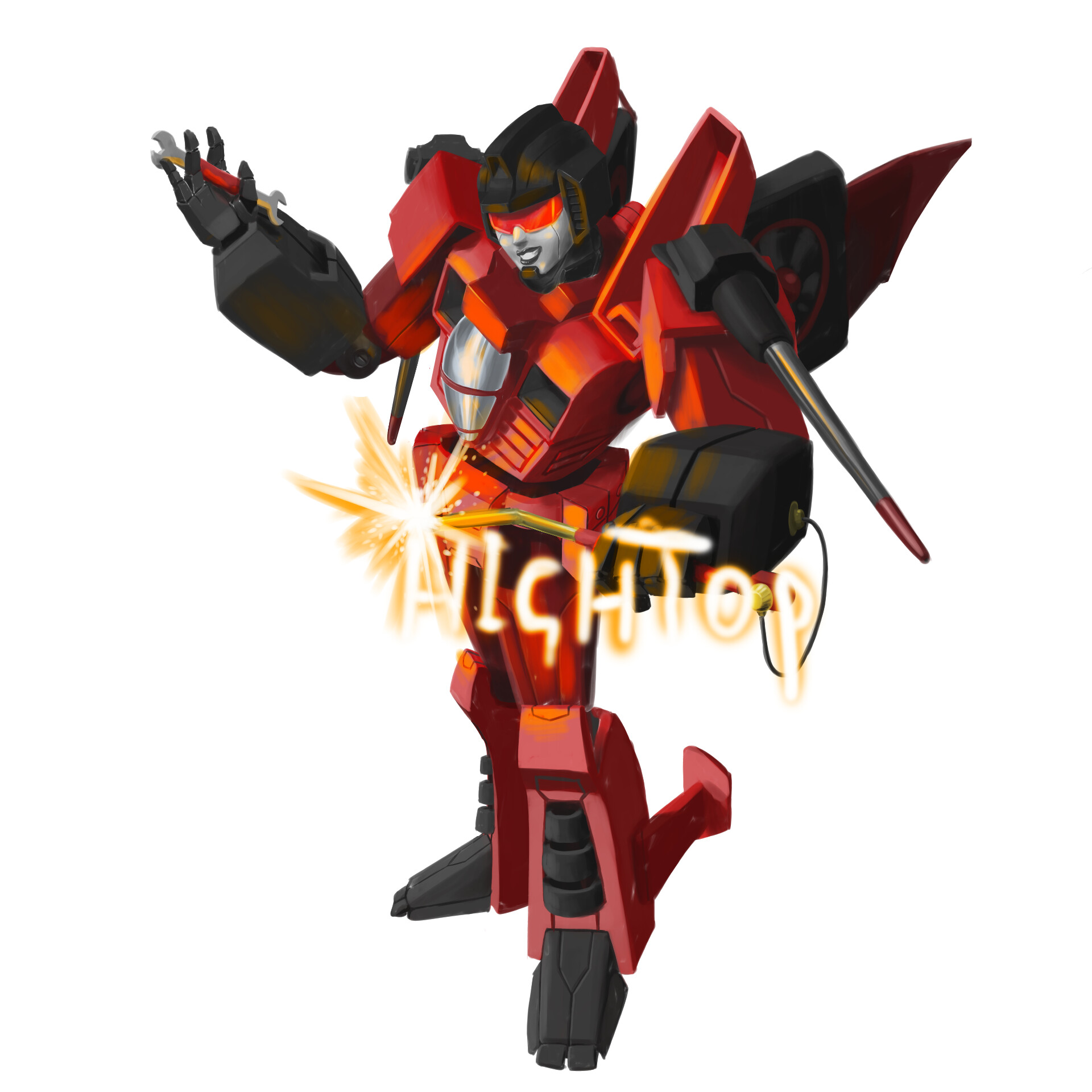 ArtStation - Fiverr Comissions#1: HighTop (Transformers OC)