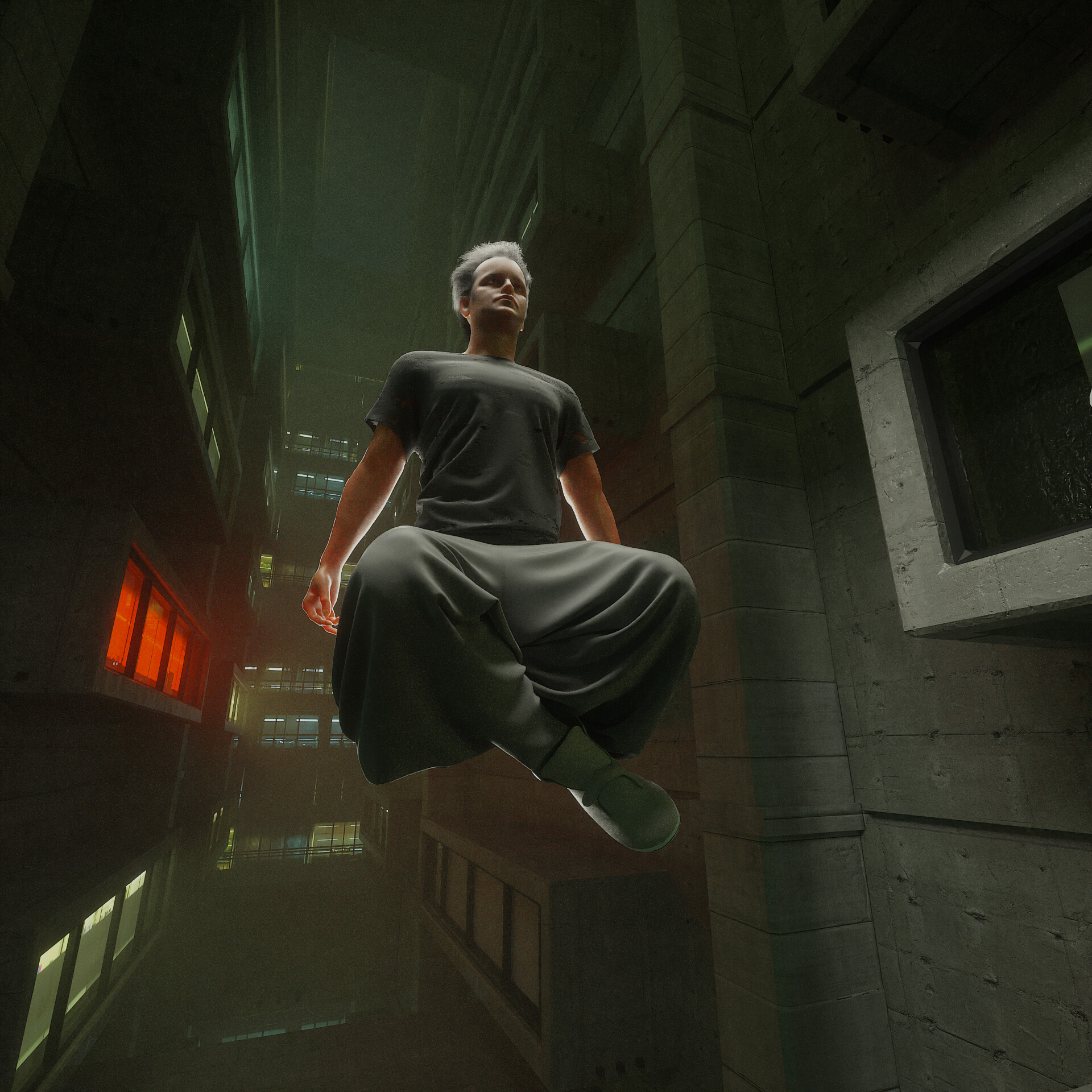 ArtStation - Levitating dude