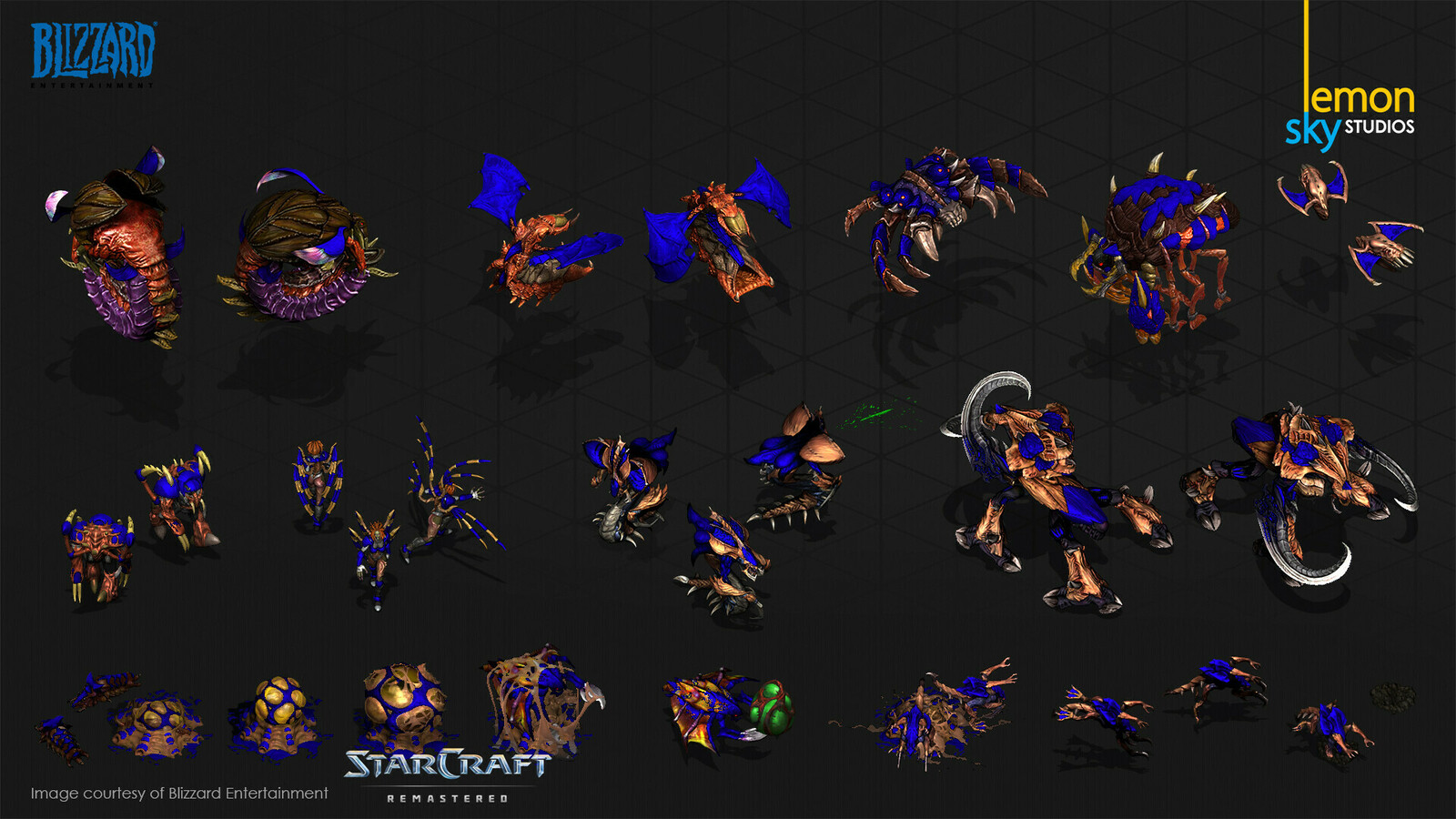 Michael Budhi - Starcraft: Remastered |Zerg 3D Models