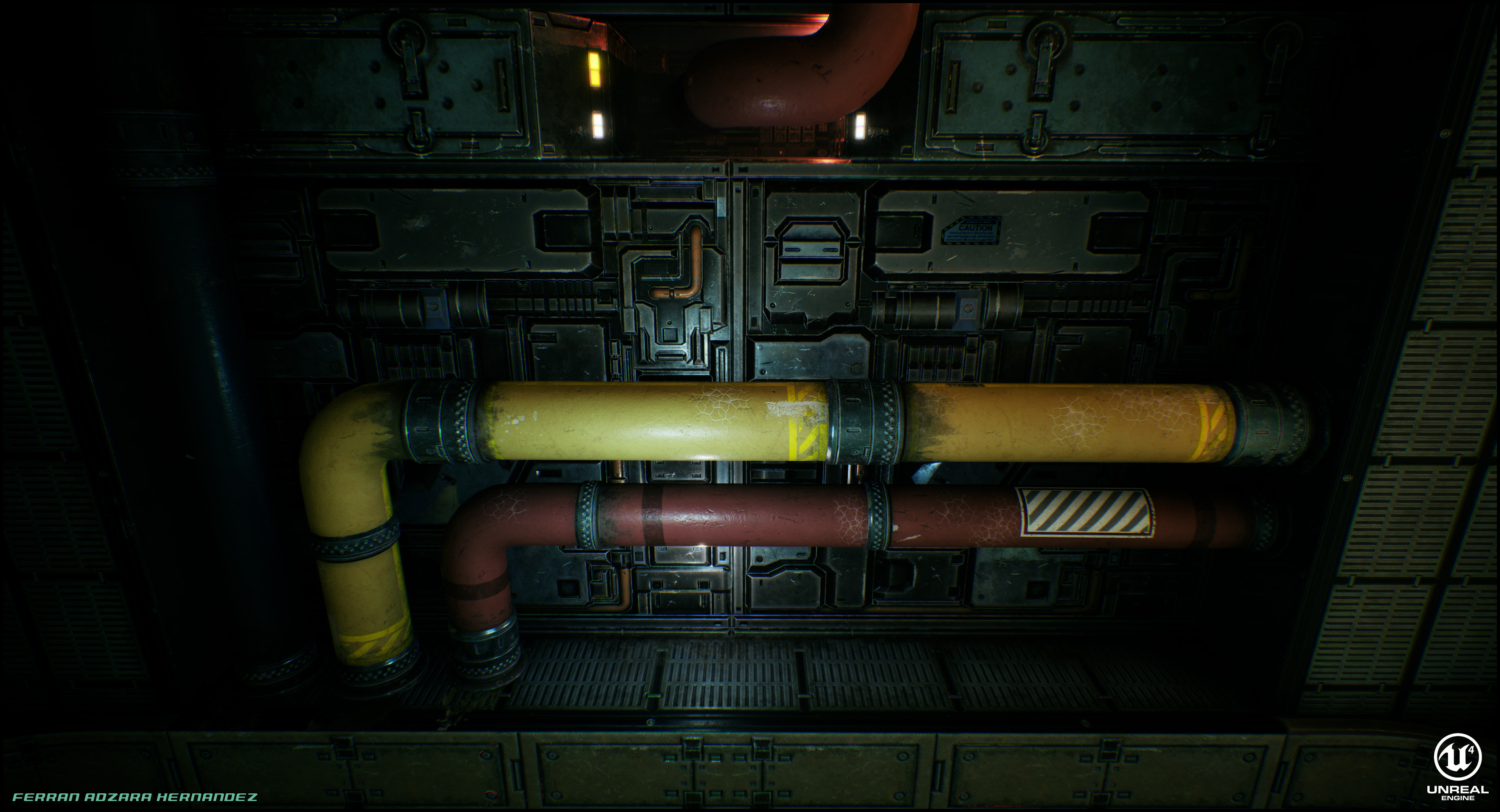 Ferran Adzarà Hernández - UE4 Doom 3 Remastered Room