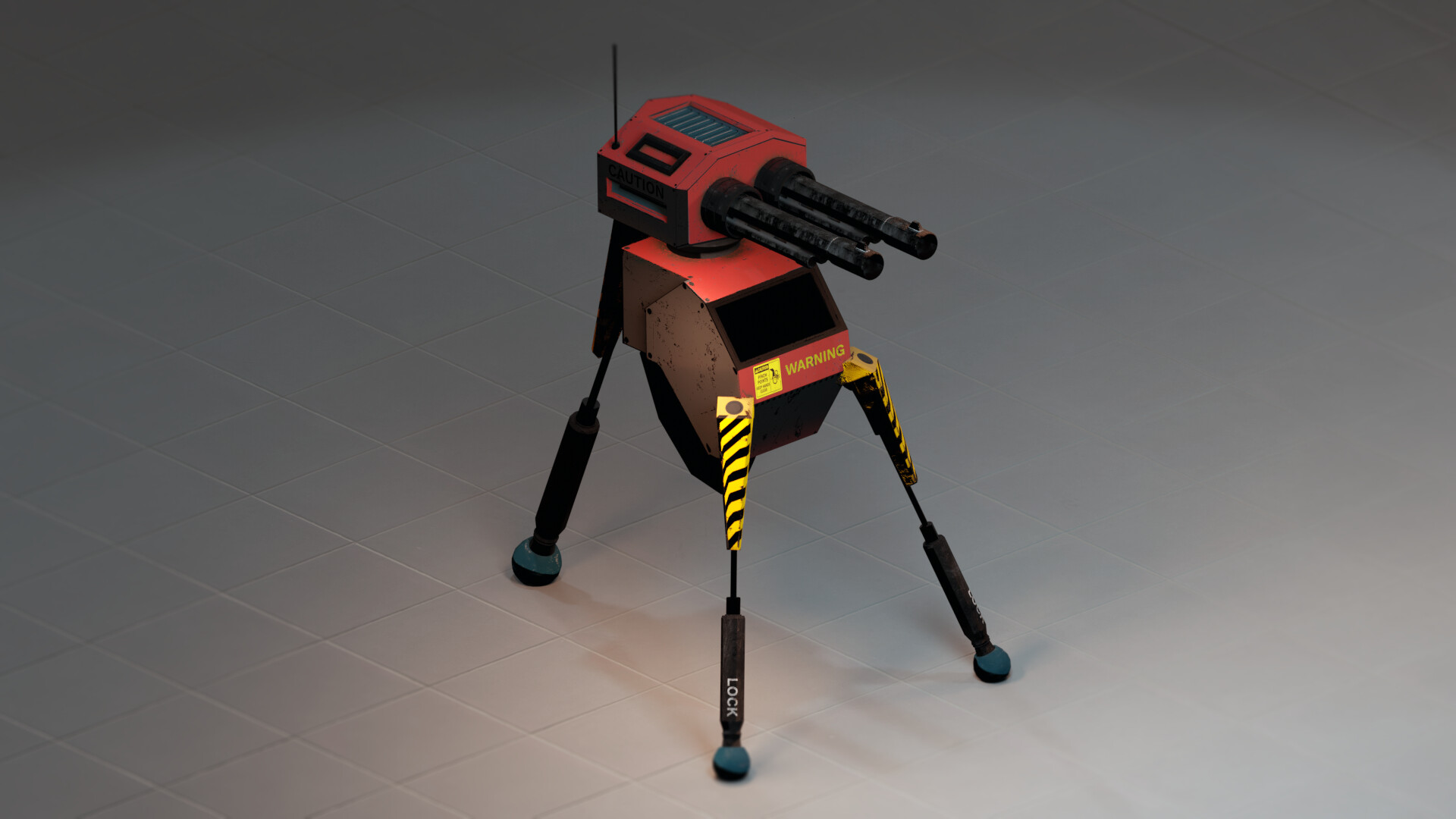 ArtStation - Sentry Turret