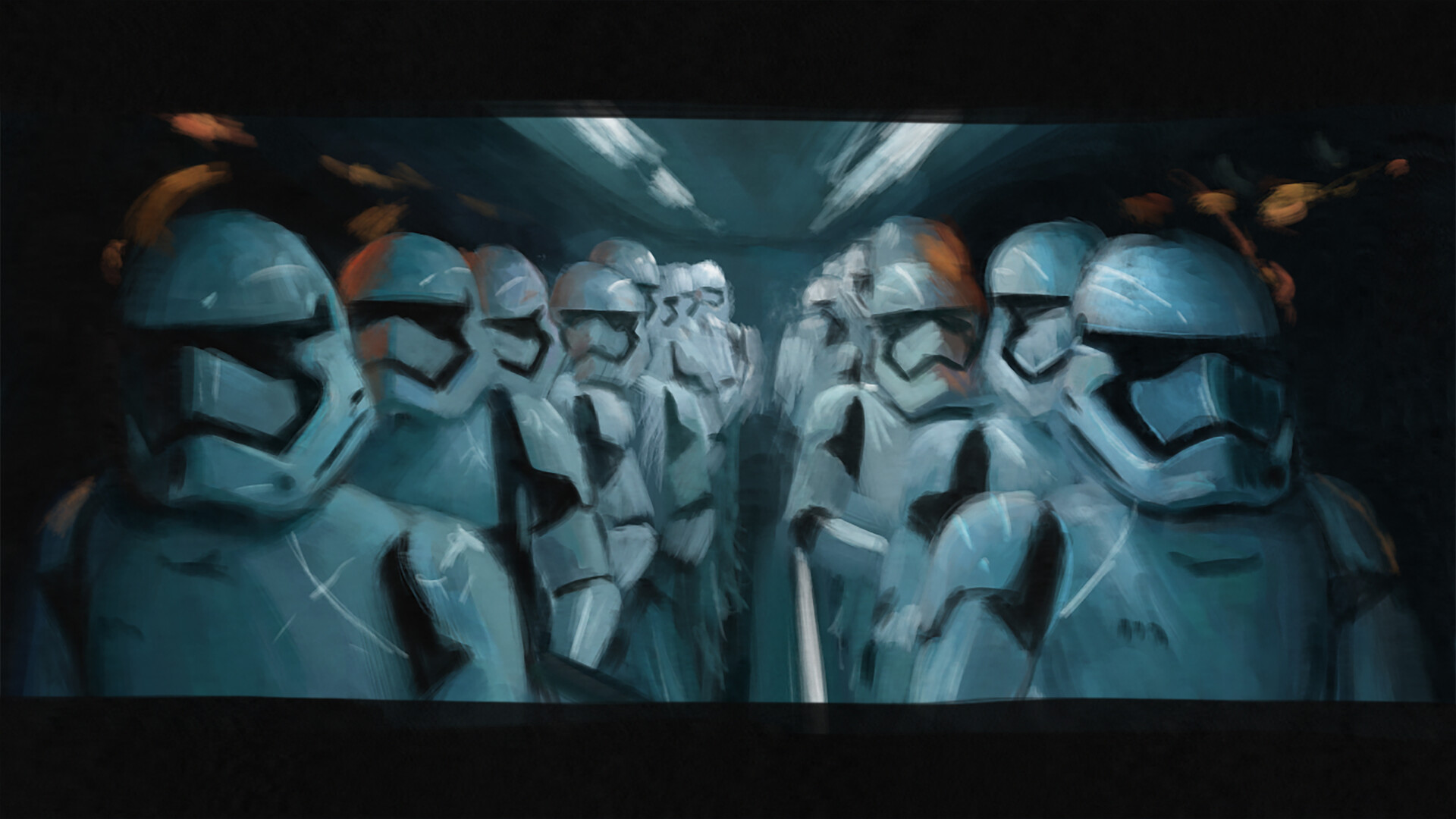 ArtStation - Star Wars - The Force Awakens (conquest of village scene ...