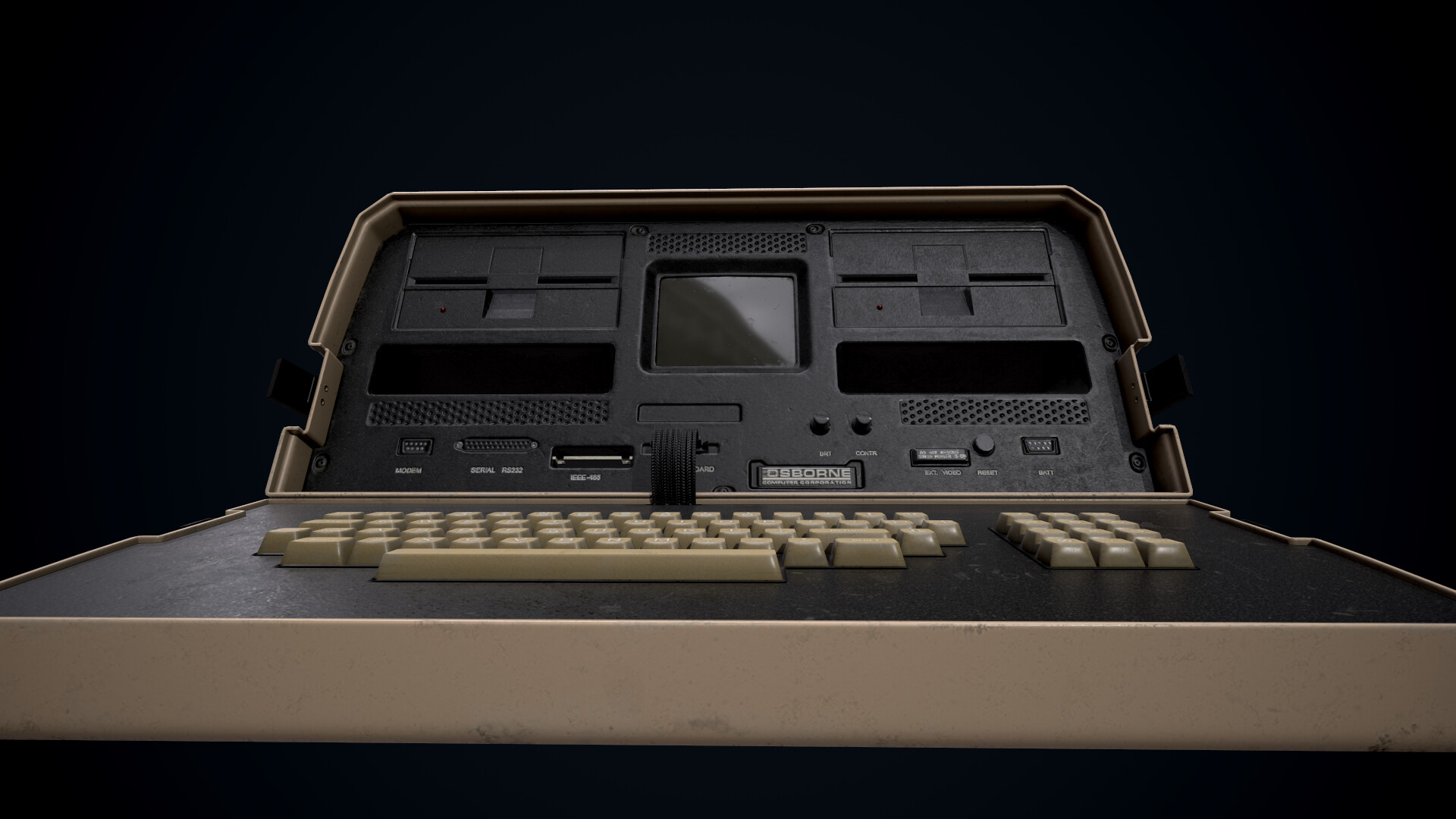 ArtStation - Osborne 1 Computer