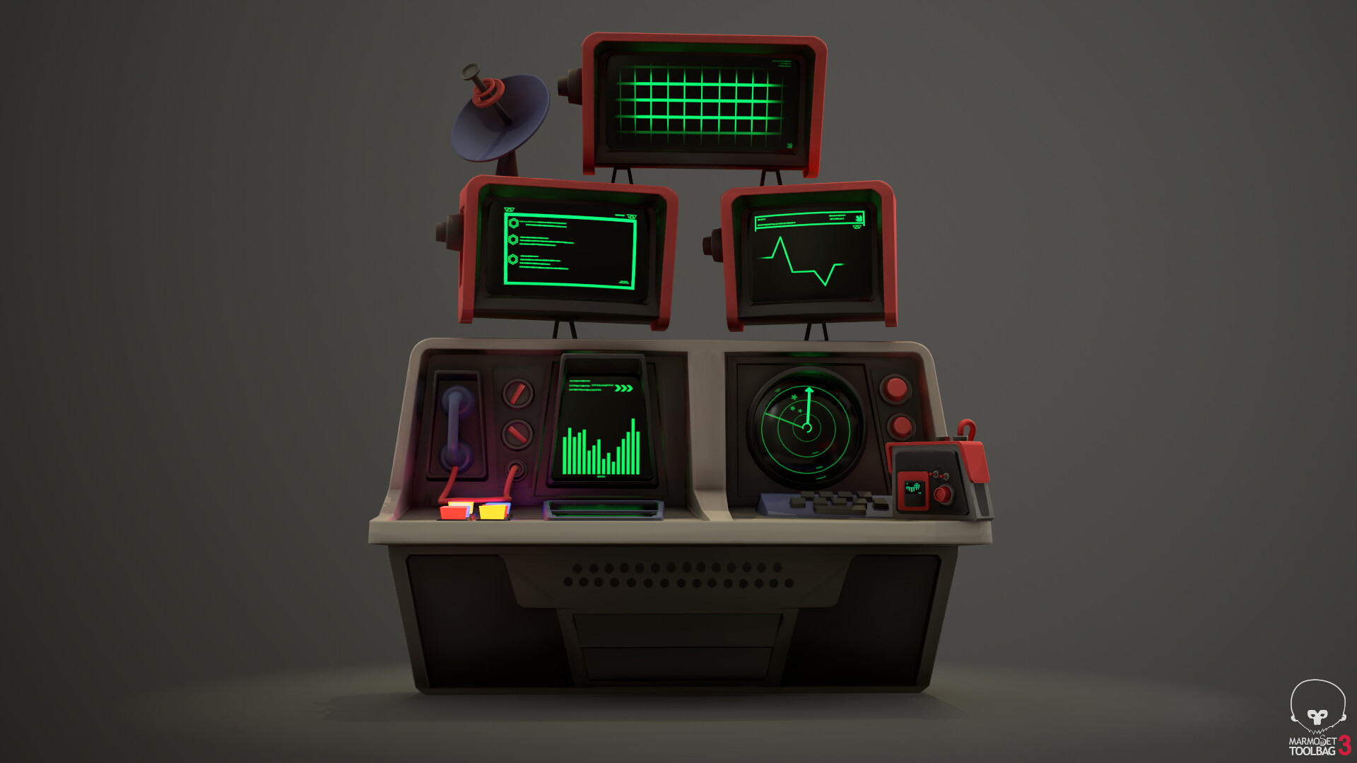 ArtStation - Computer-tron 2000