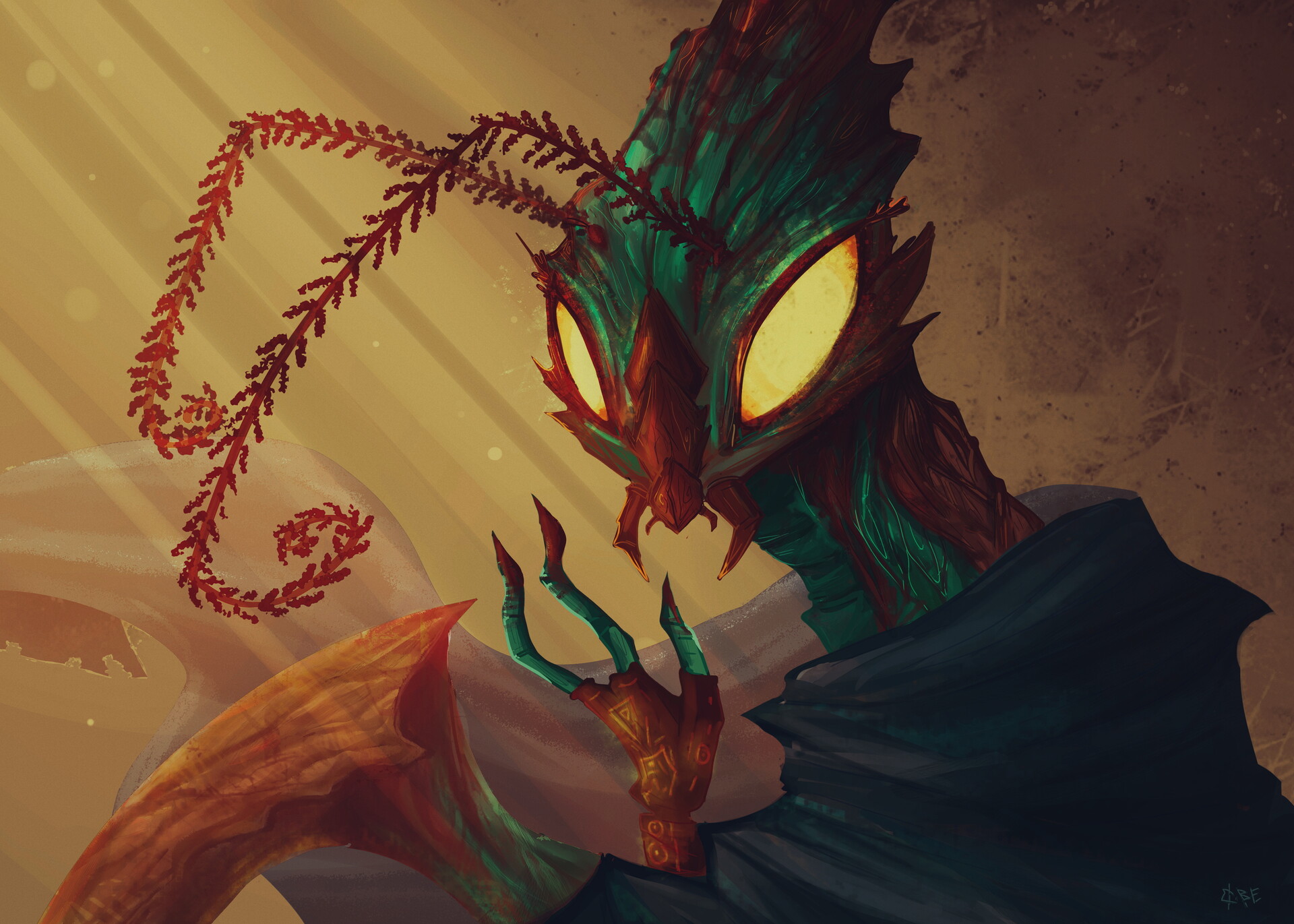 ArtStation - Evo the wizard insect