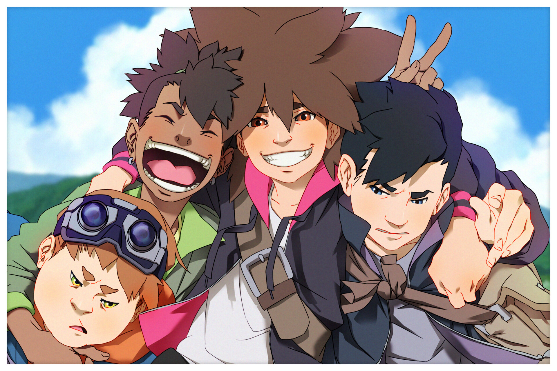 ArtStation - Reign and the Gang