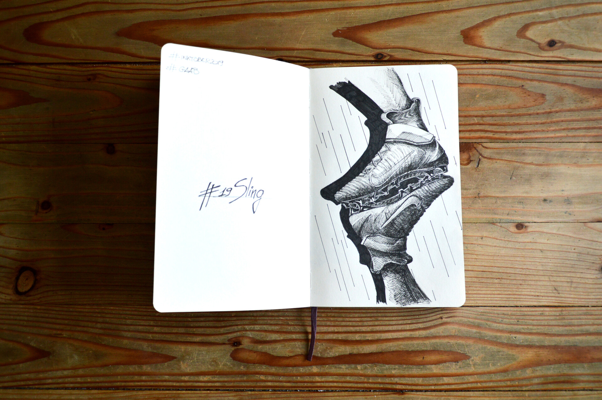 ArtStation - Inktober 2019 #19 Human SlingShot