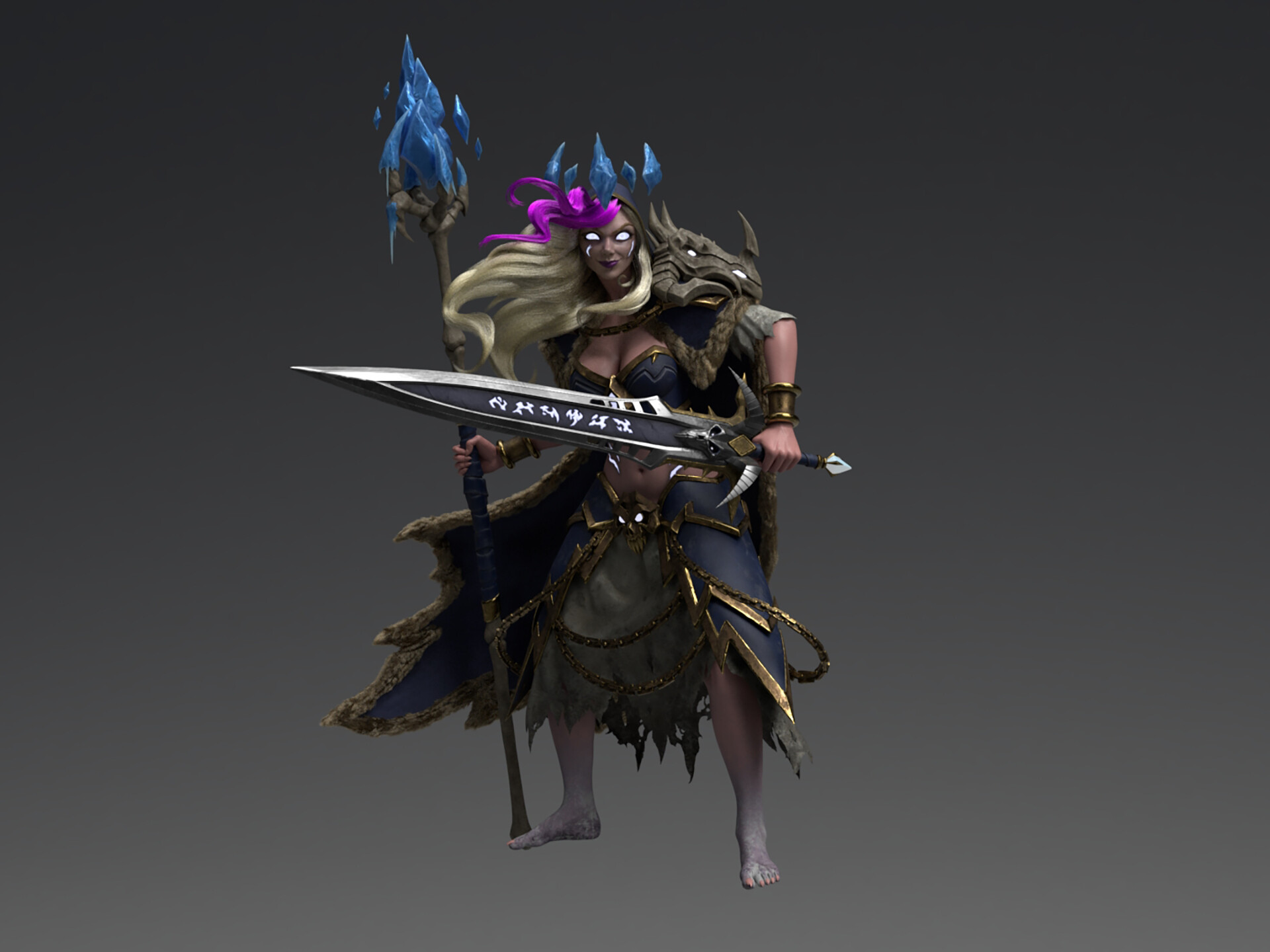 Antonio Montiel - Frost Lich Jaina