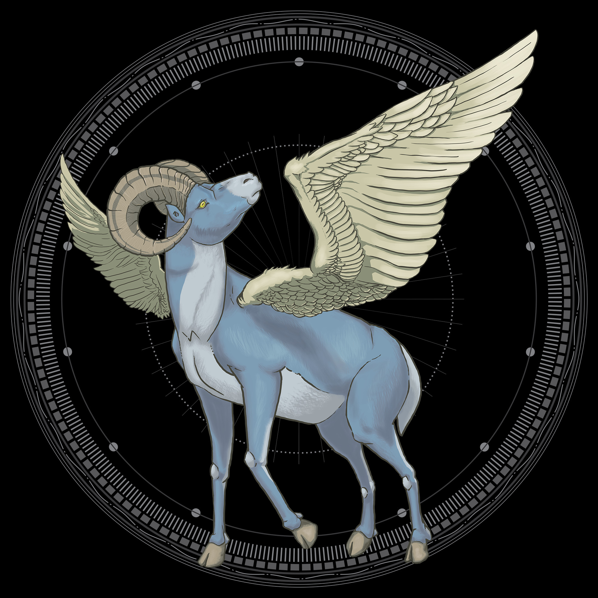 Aries by Richard Rosa : r/ZodiacArt