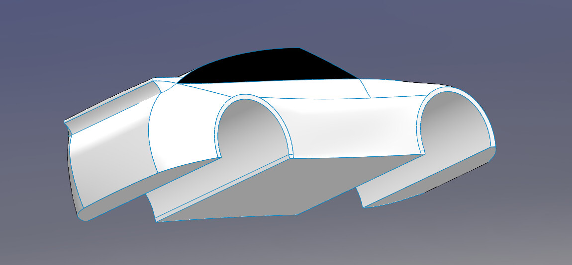 Patrick Watt - Toy car body - Process image