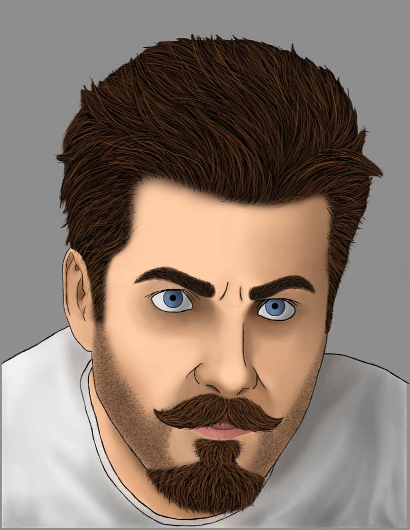 ArtStation - Alex Face Concept