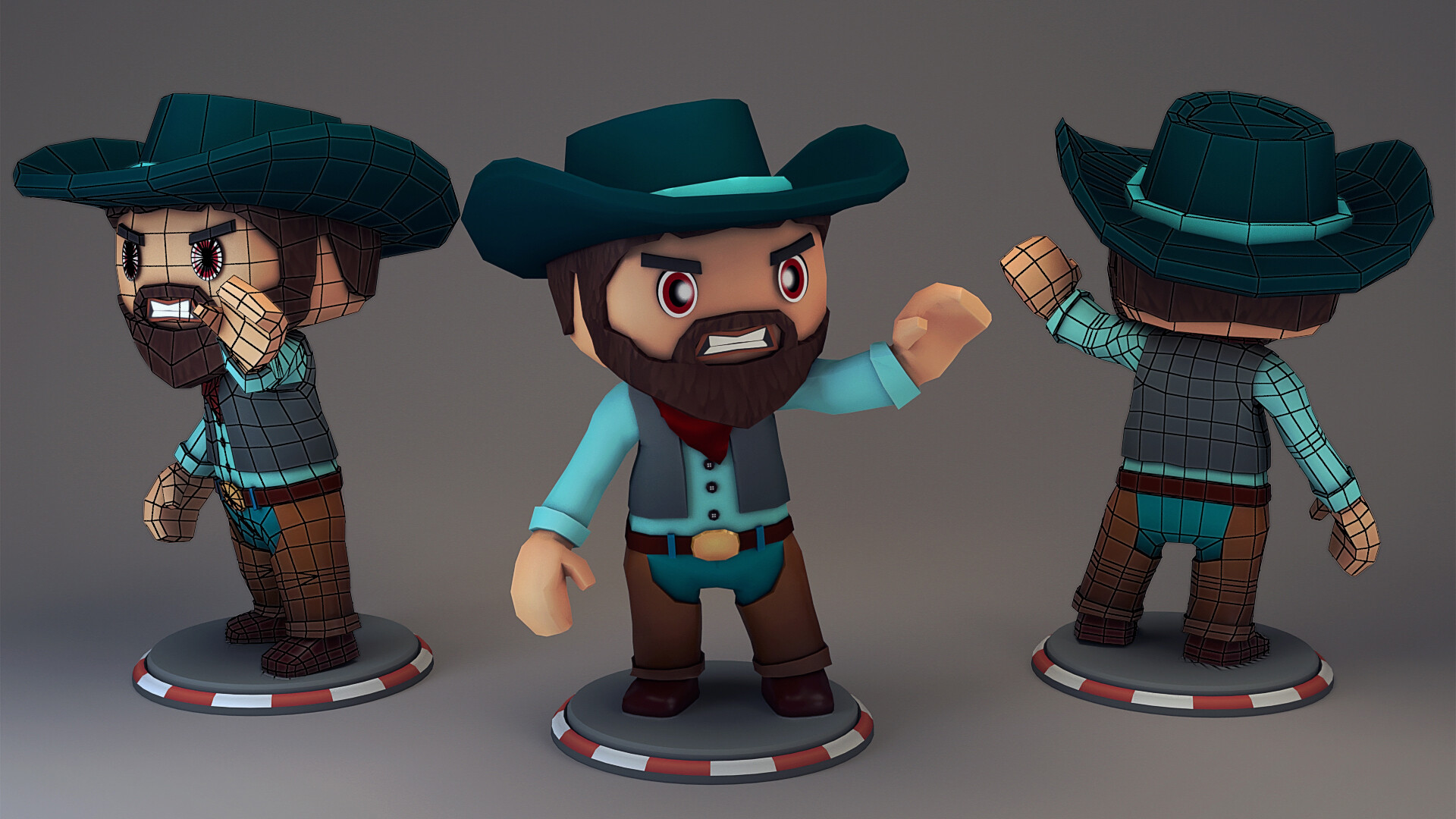 Jonathan Bradley, CGI Generalist - Rev Heads Rally - Characters