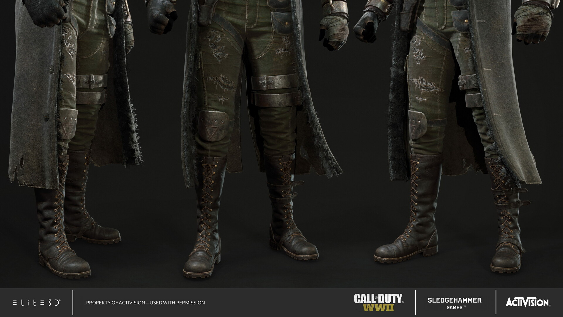 elite3d studio - Call of Duty: World War II DLC Characters