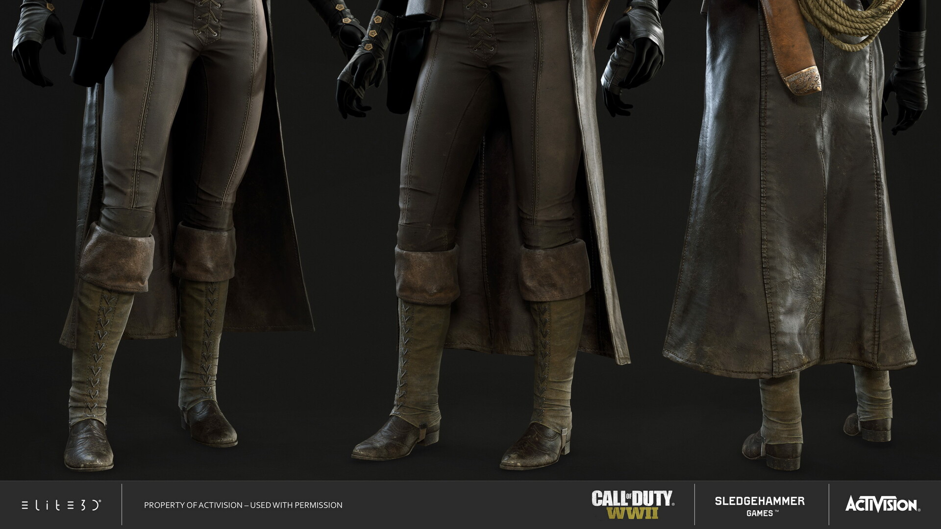 elite3d studio - Call of Duty: World War II DLC Characters