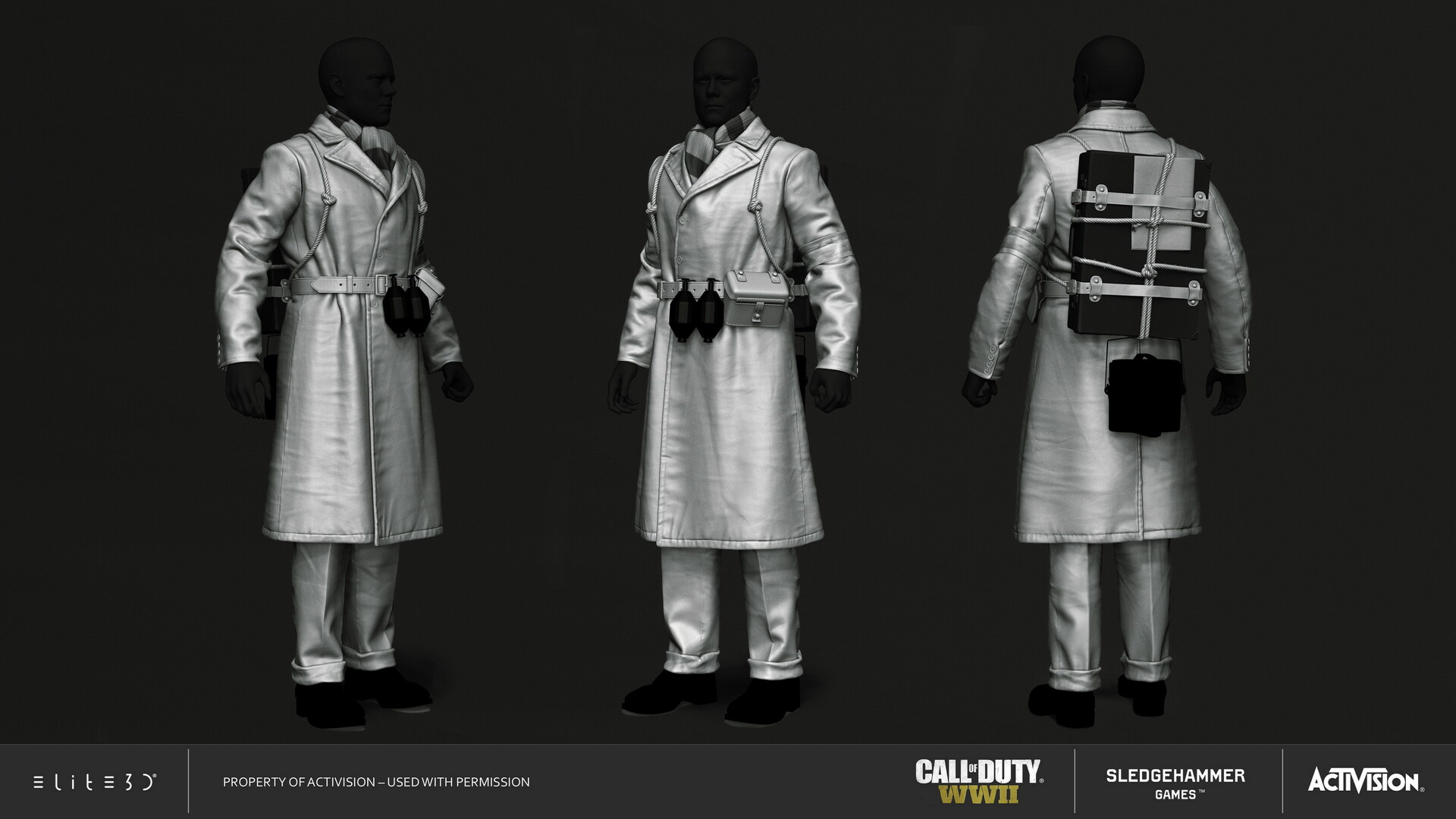 elite3d studio - Call of Duty: World War II DLC Characters