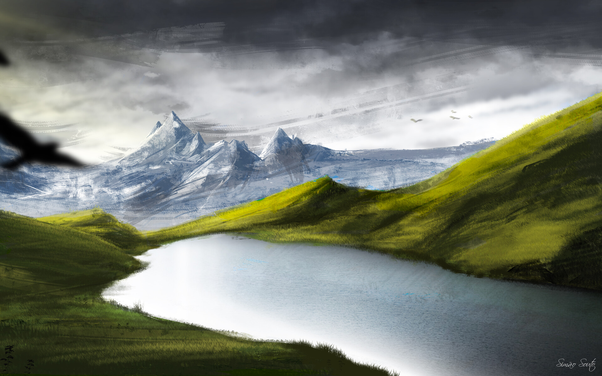 Simao Souto - Quick Digital Painting Study