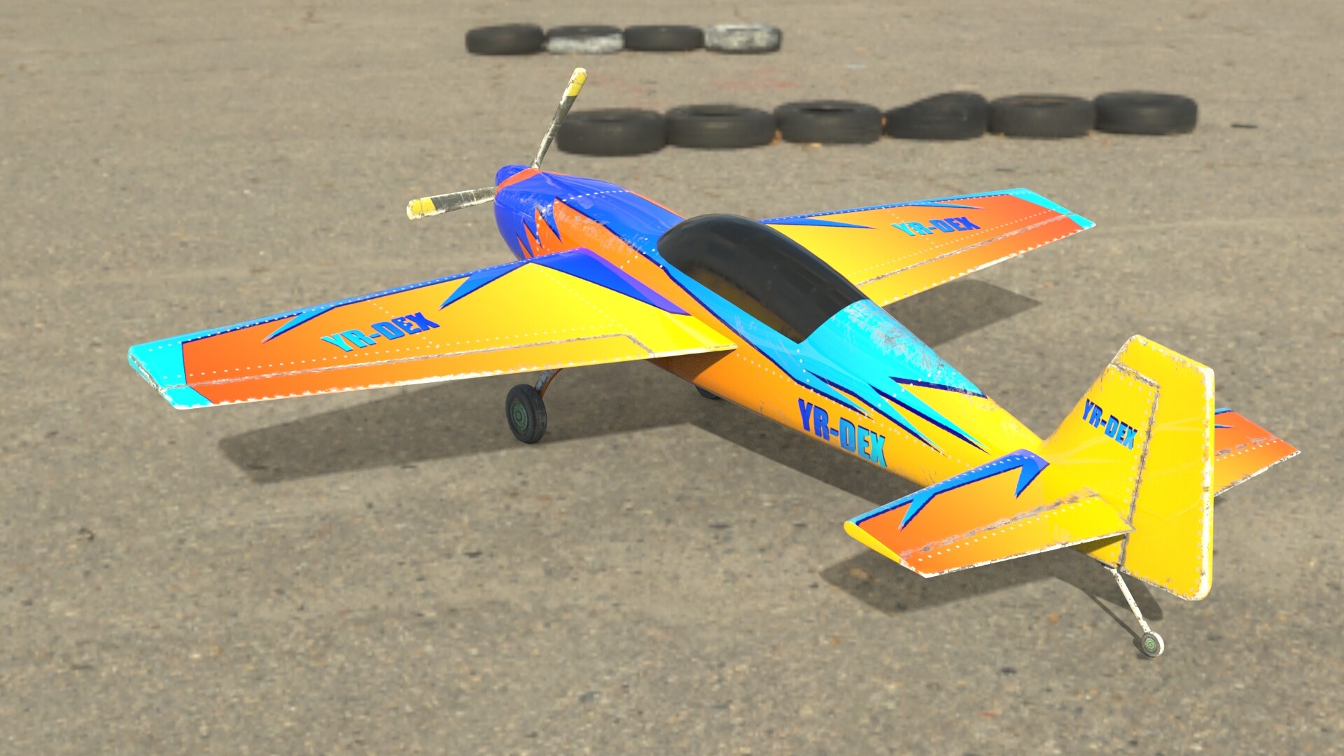 Dexter Alexandru - 3D Flight School Game WIP