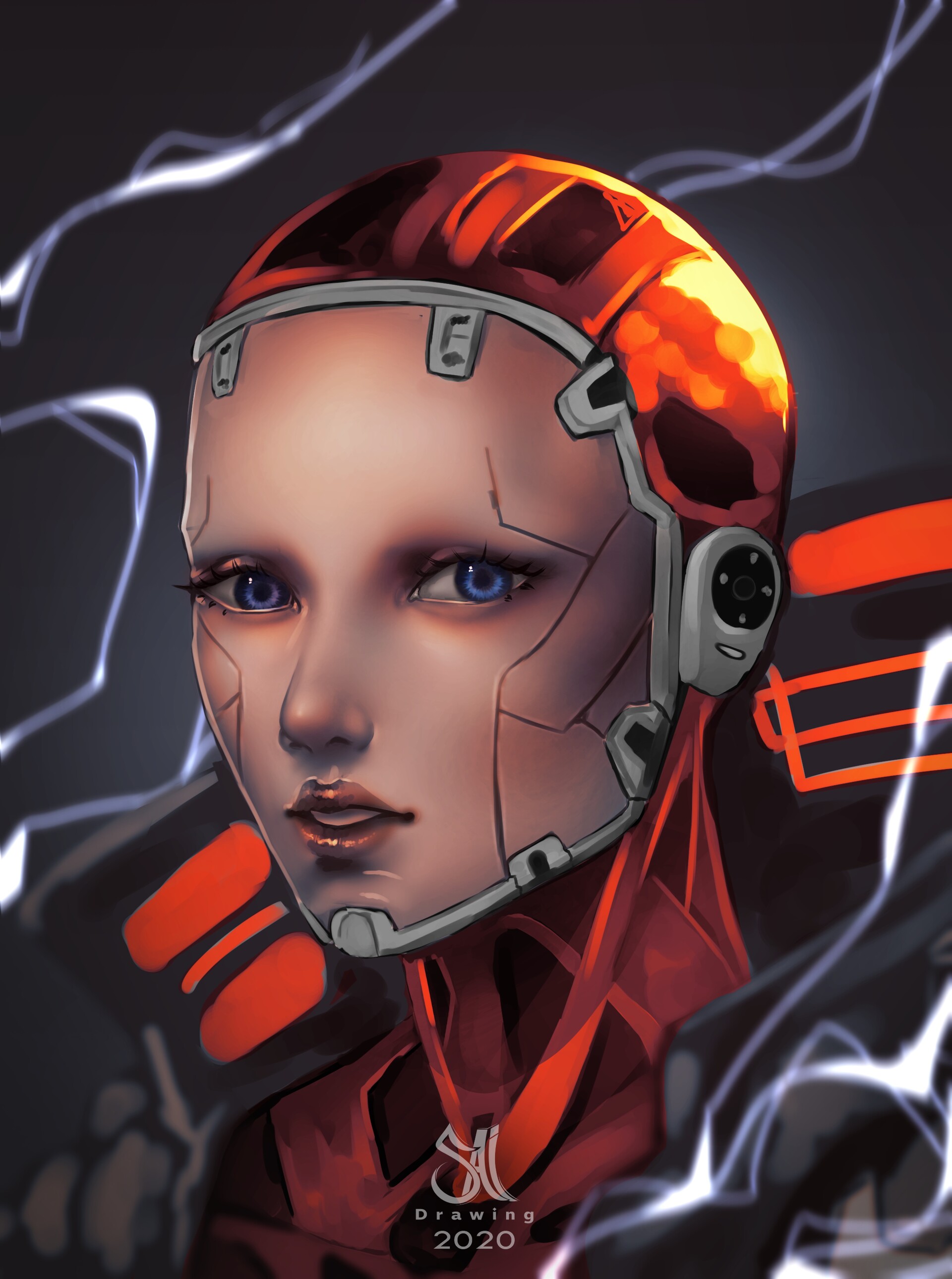 ArtStation - Wattson Strange Attractor from Apex Legends