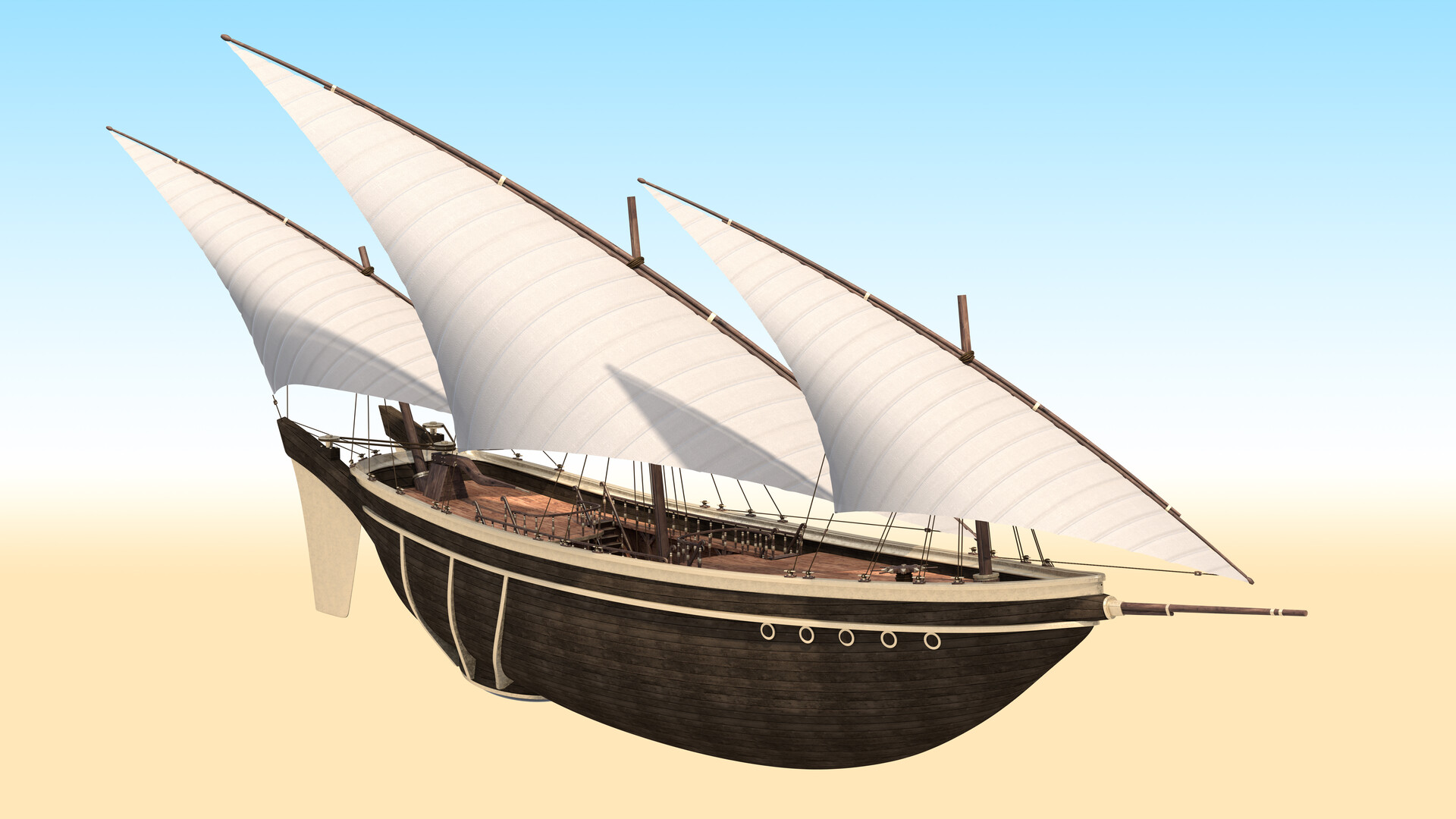 Josh Shapiro - Tsunarian Sand Skiff - Land Ship