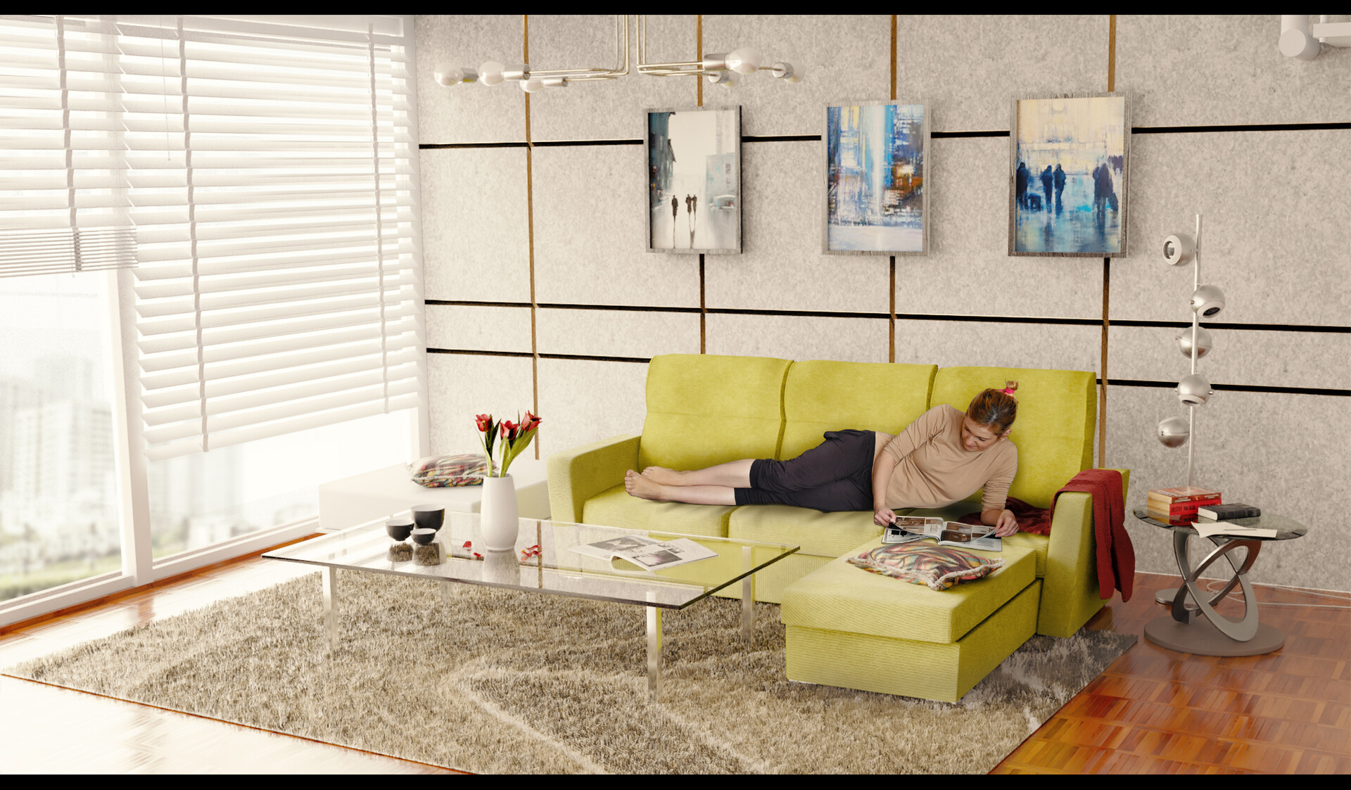 ArtStation - Interior practice_02