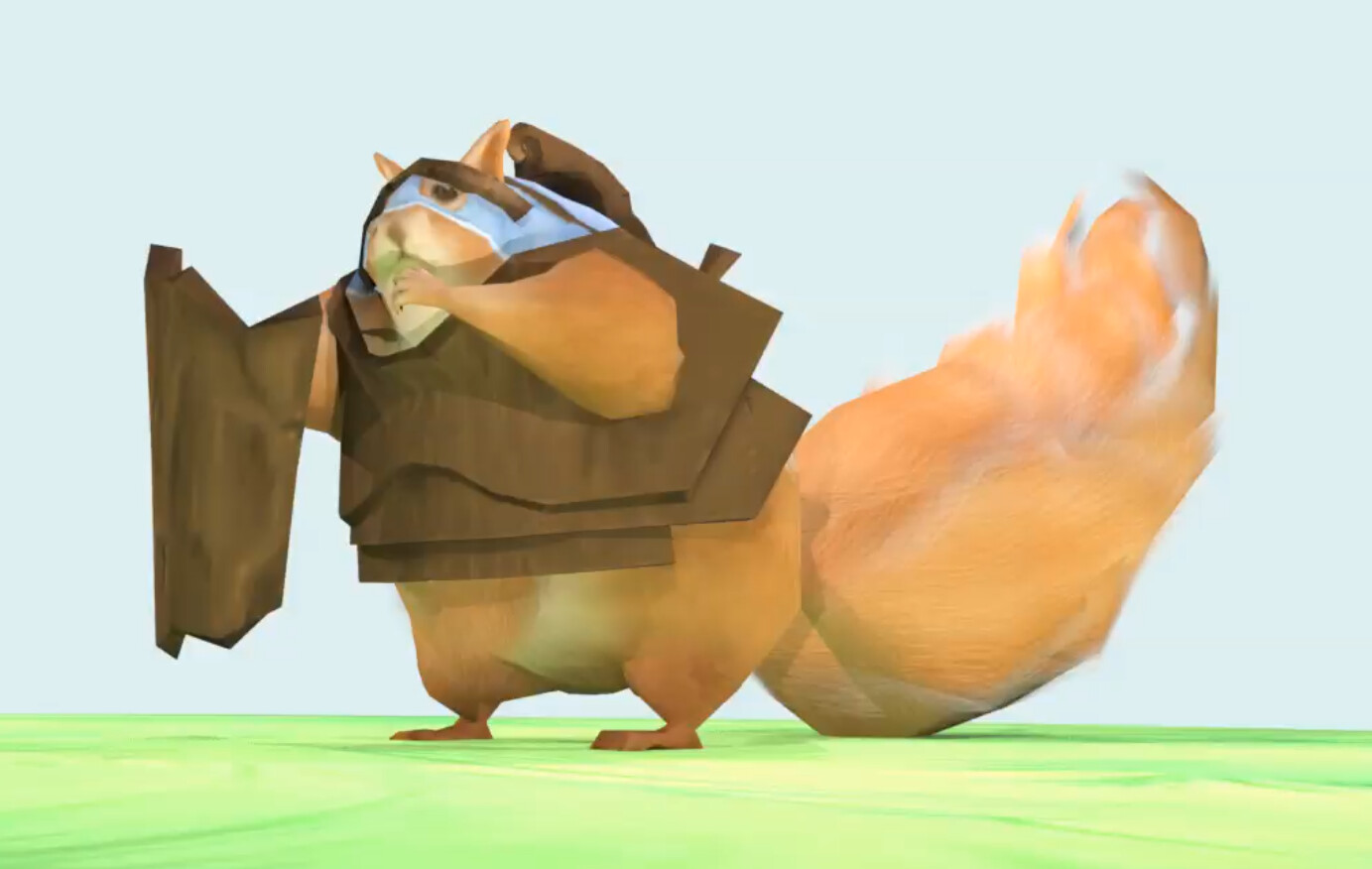 fat squirrel cartoon