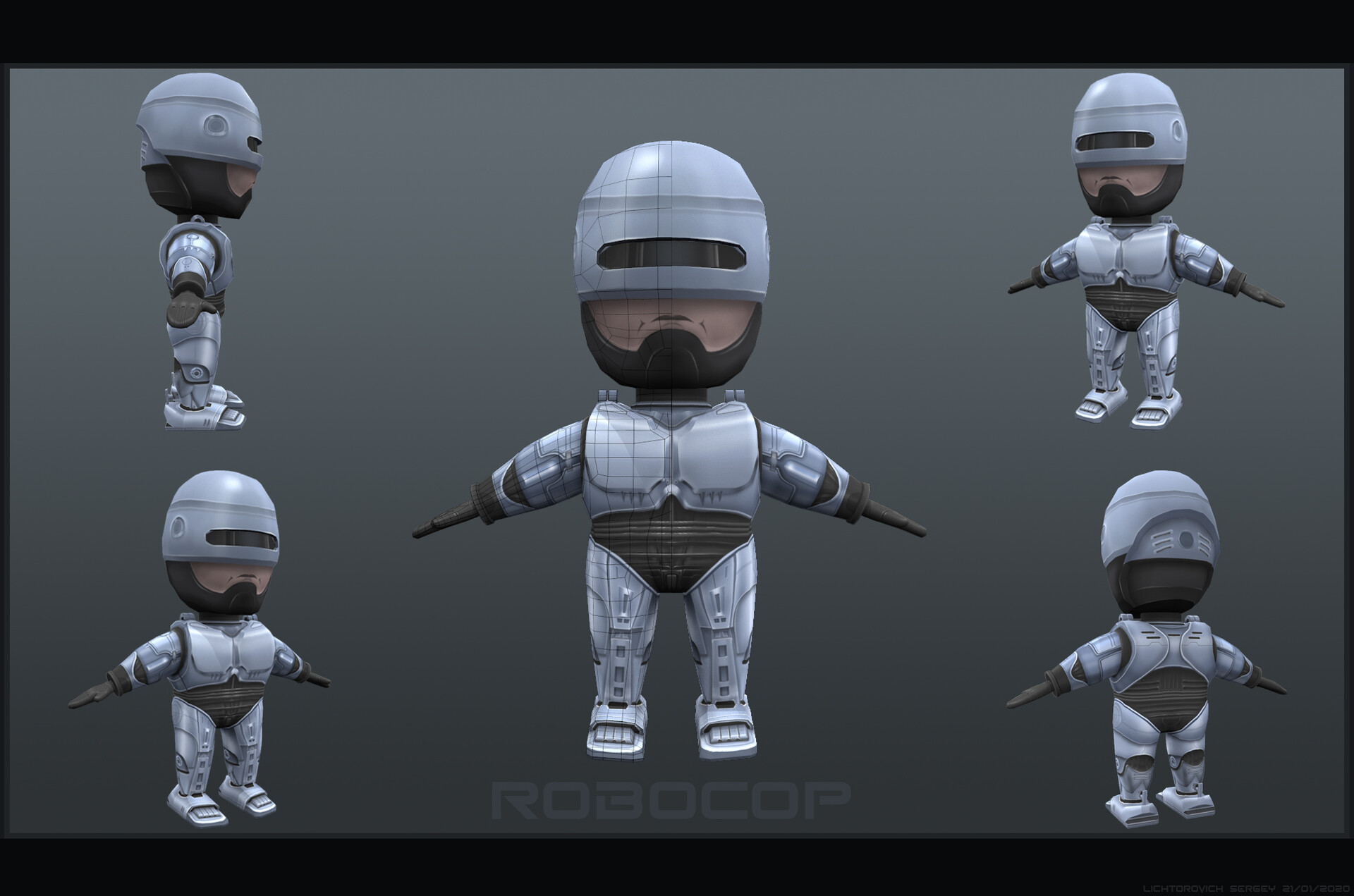 ArtStation - Police robot
