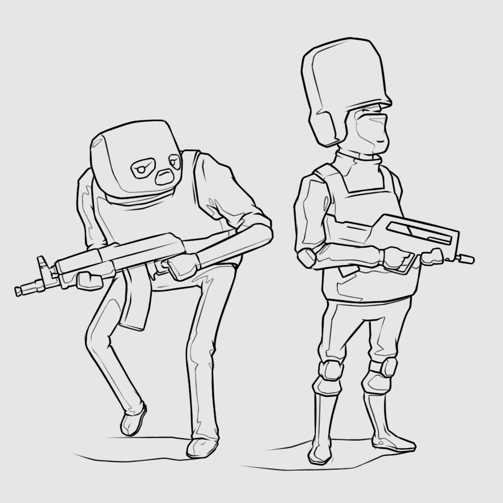 cs go coloring pages