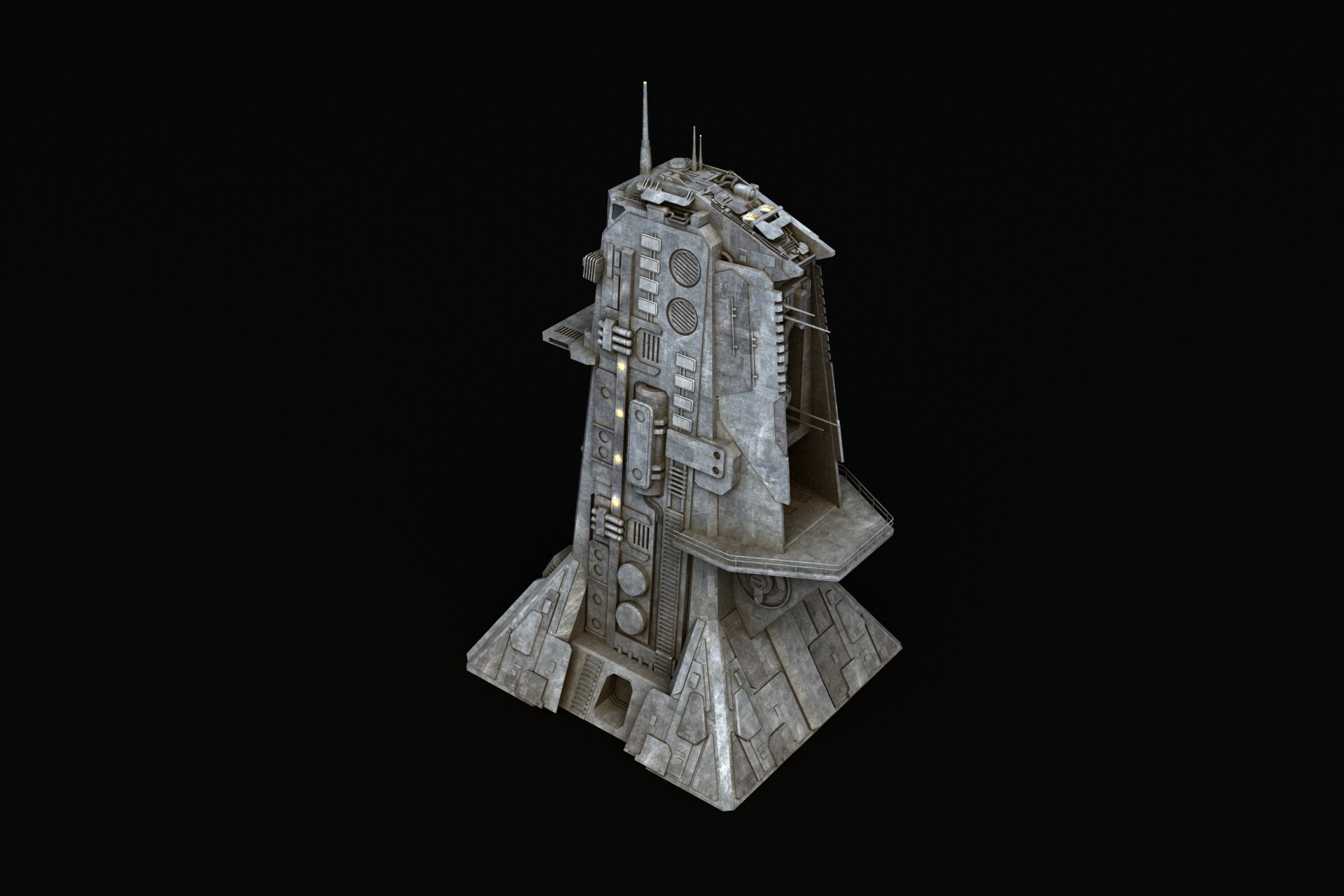 Alexander Ivanov - Imperial small control tower WIP
