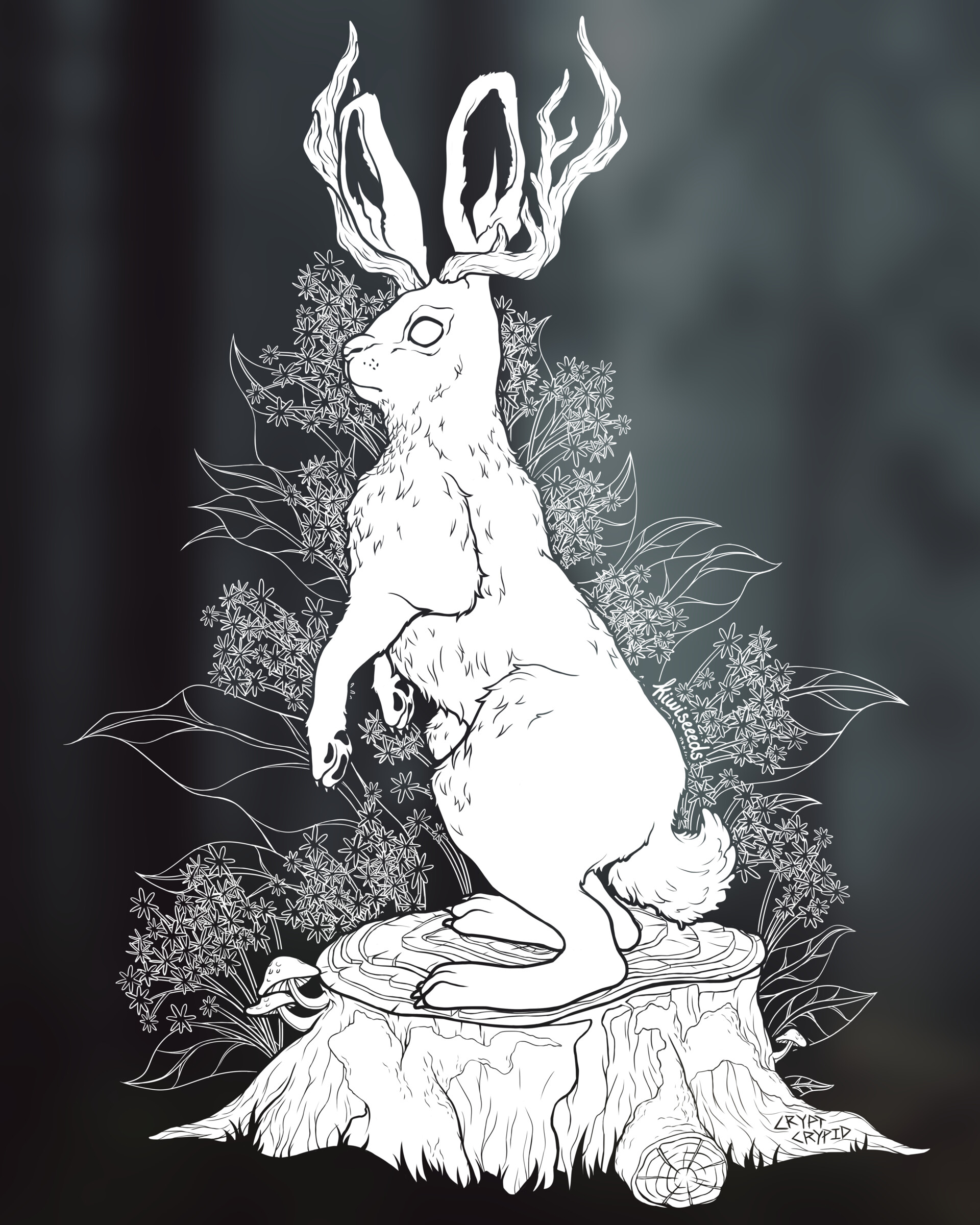 ArtStation - Jacque the Jackalope