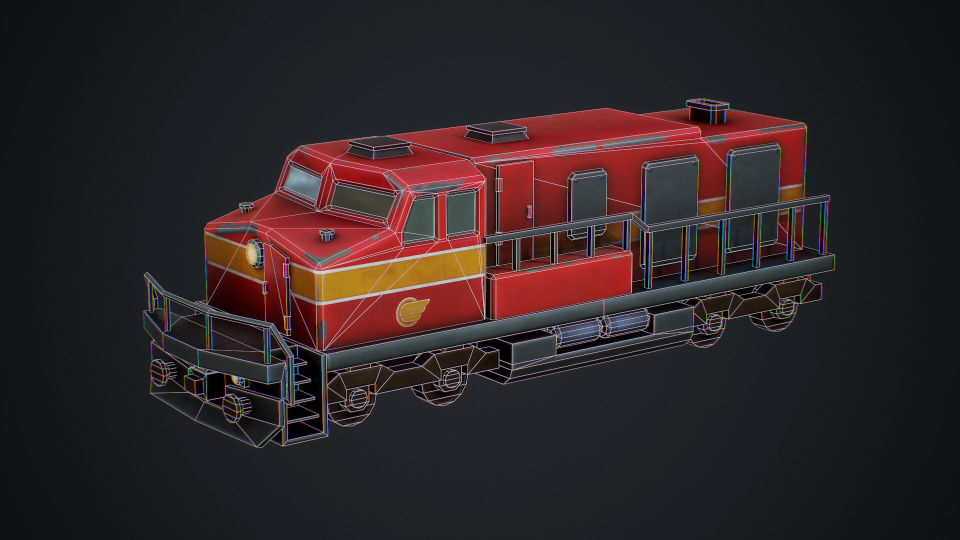 Toma Sylenko - Stylized train