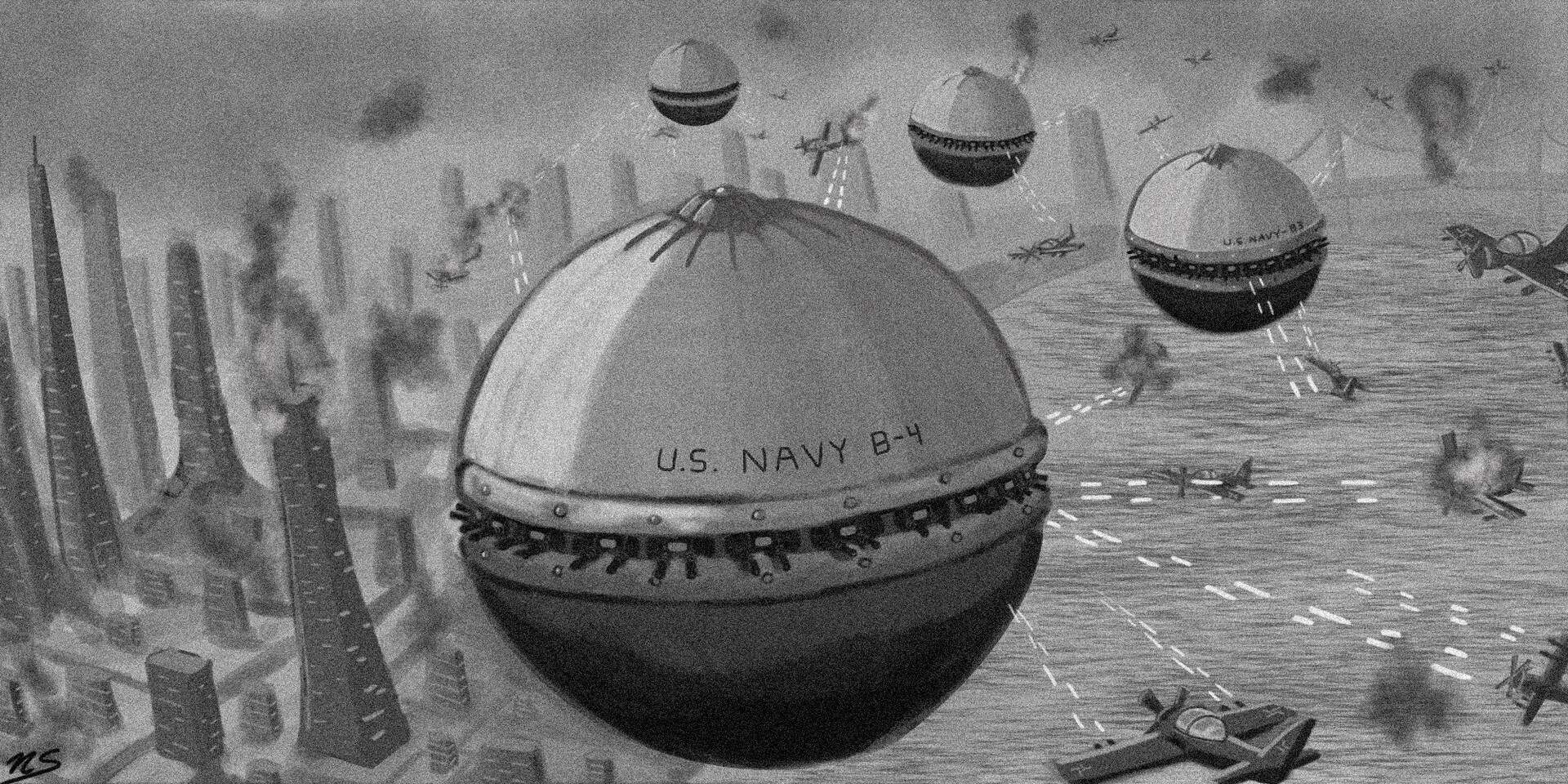 ArtStation - Blimp Brigade