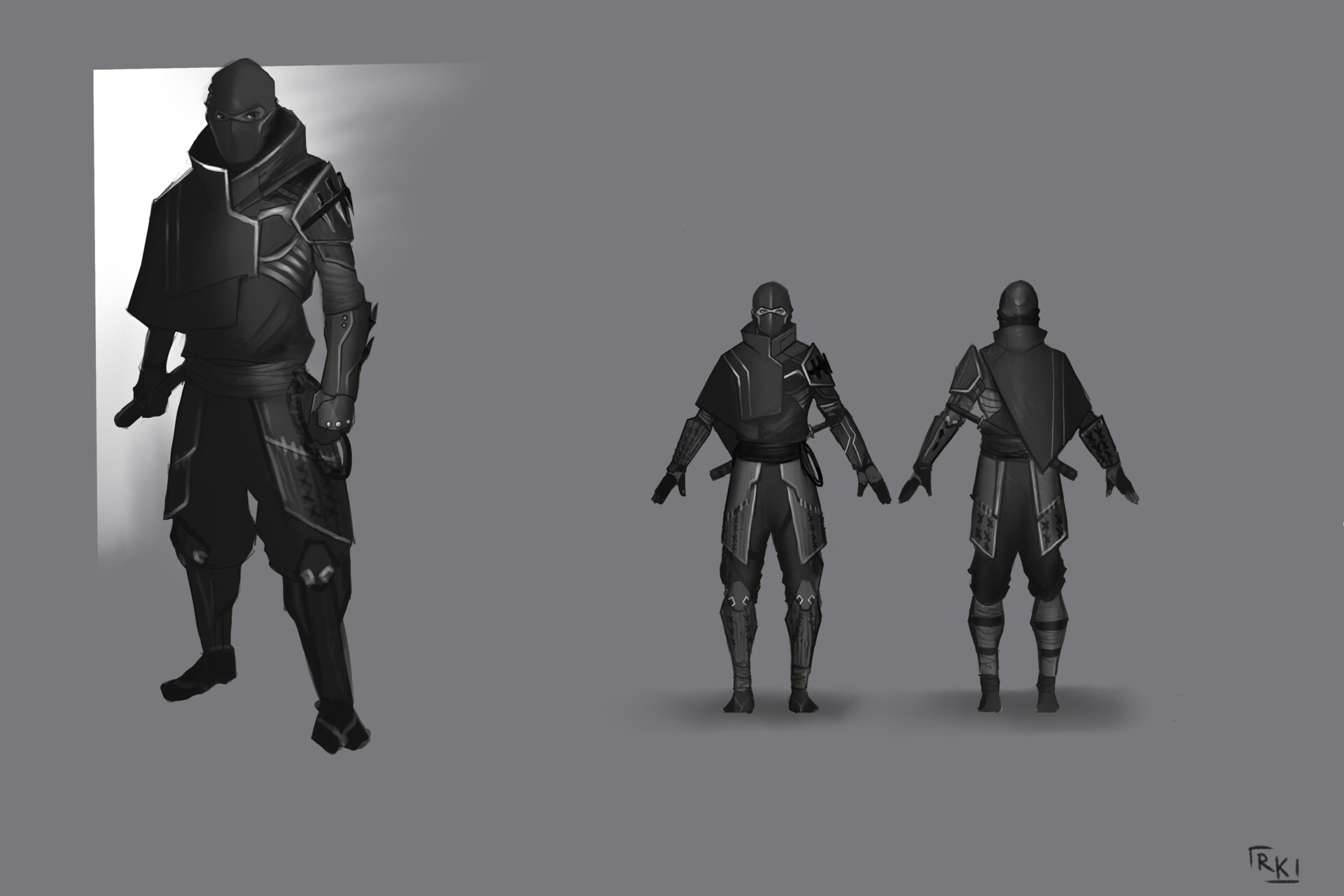 ArtStation - Tech Shinobi Concept