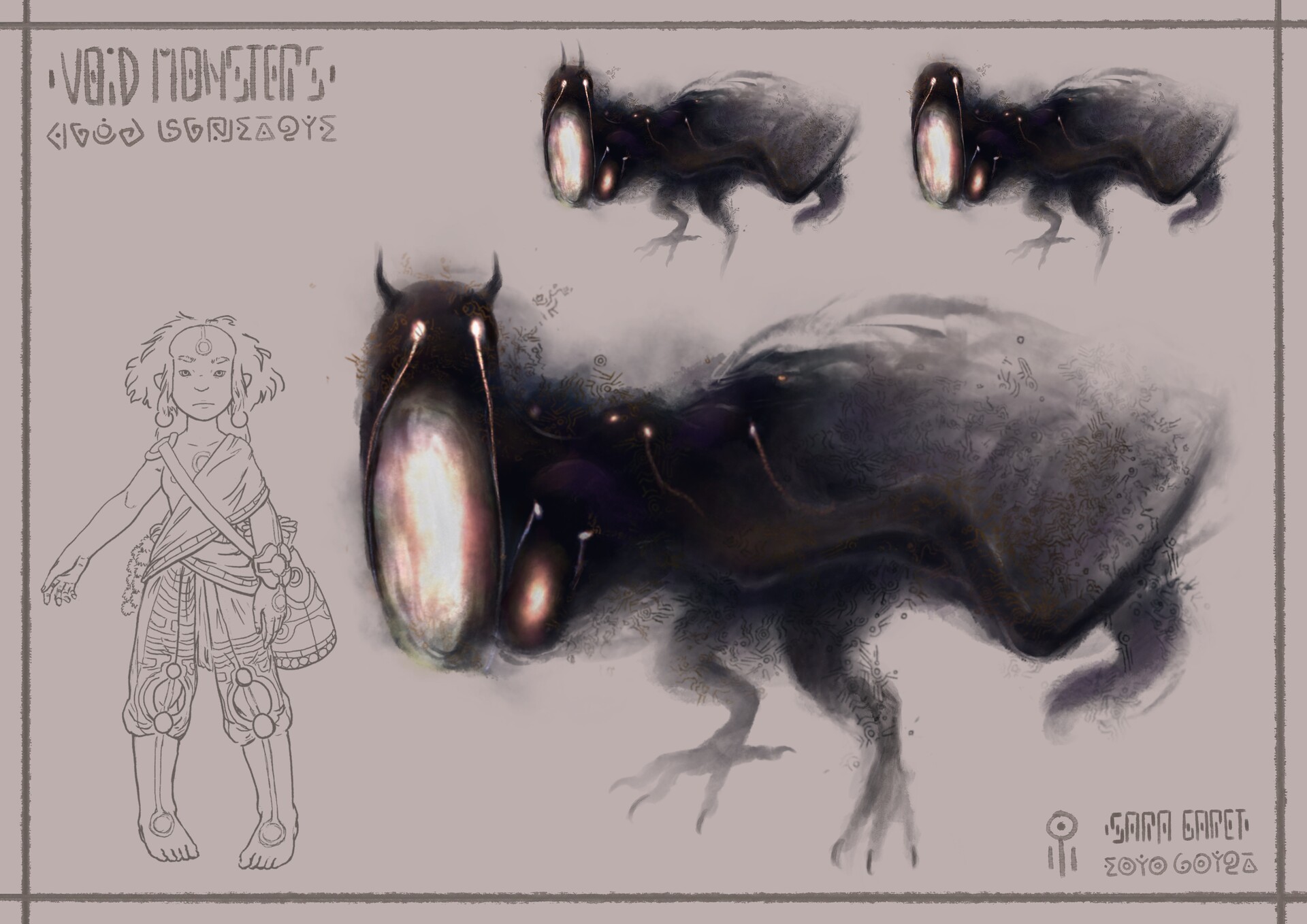 ArtStation - Children of Chaos / Creatures + Character