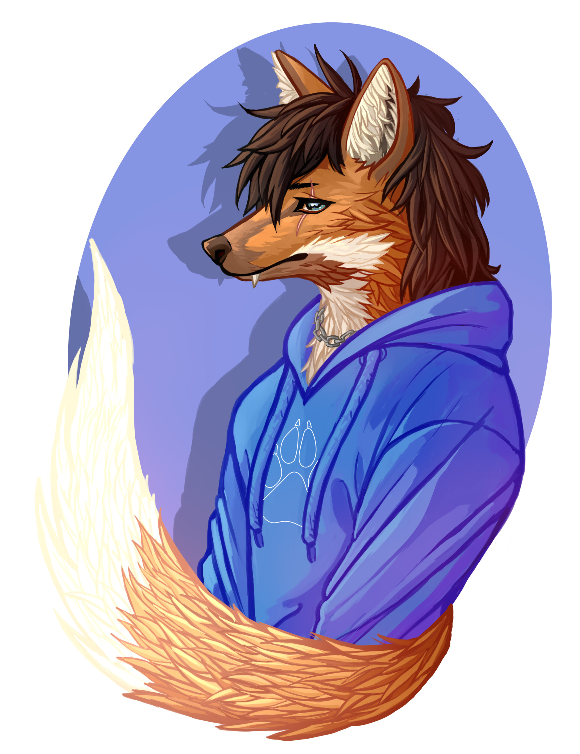 ArtStation - Illustration - The maned wolf